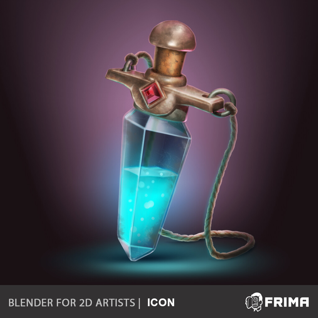 ArtStation - Legendary potion of sword mastery