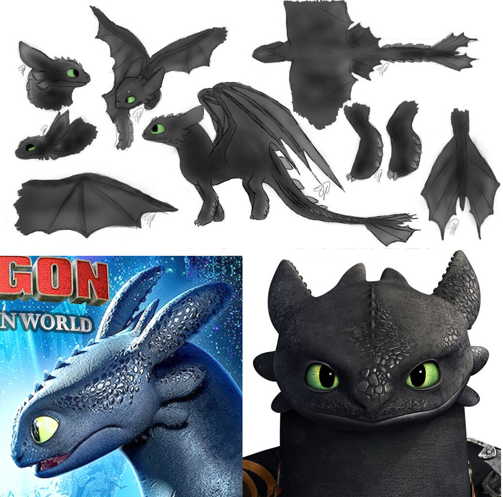 Cute Night Fury Toys