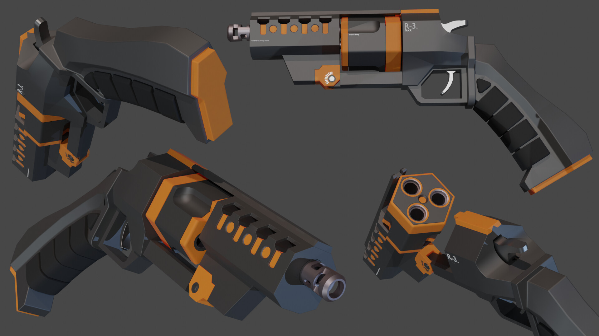 ArtStation - Heavy Revolver