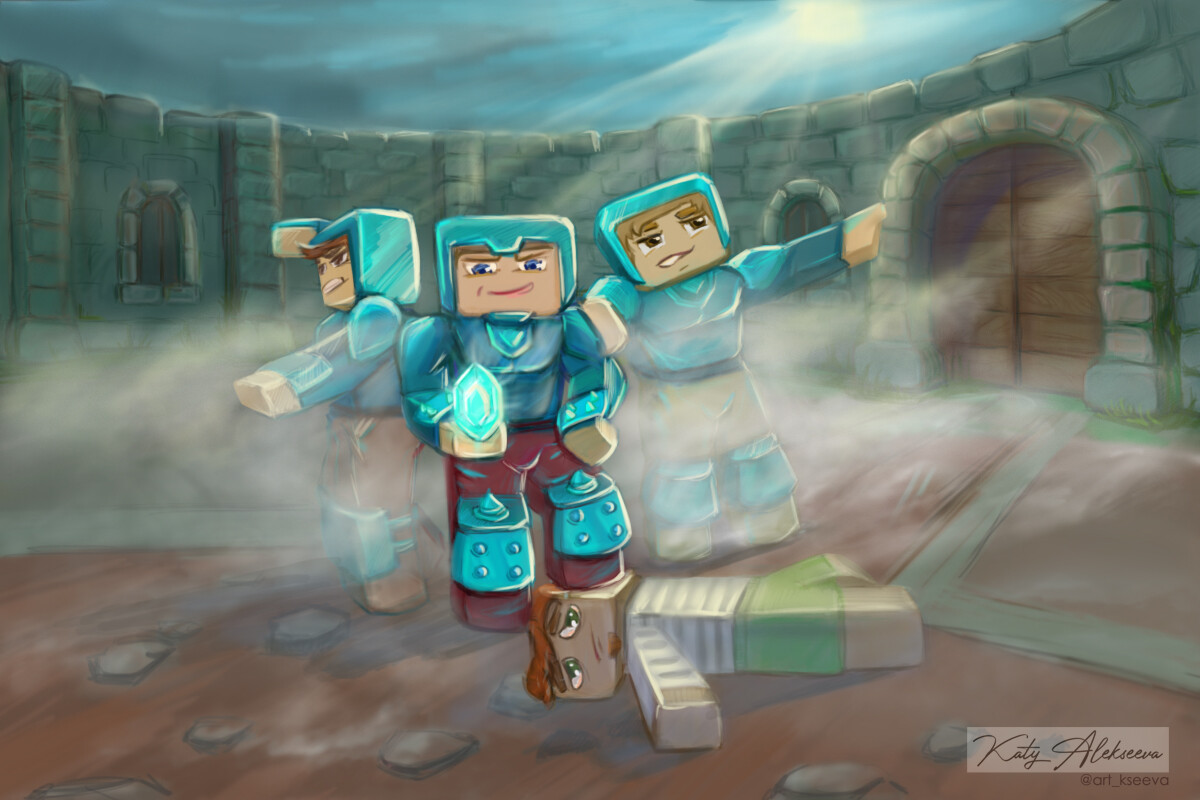 ArtStation - minecraft