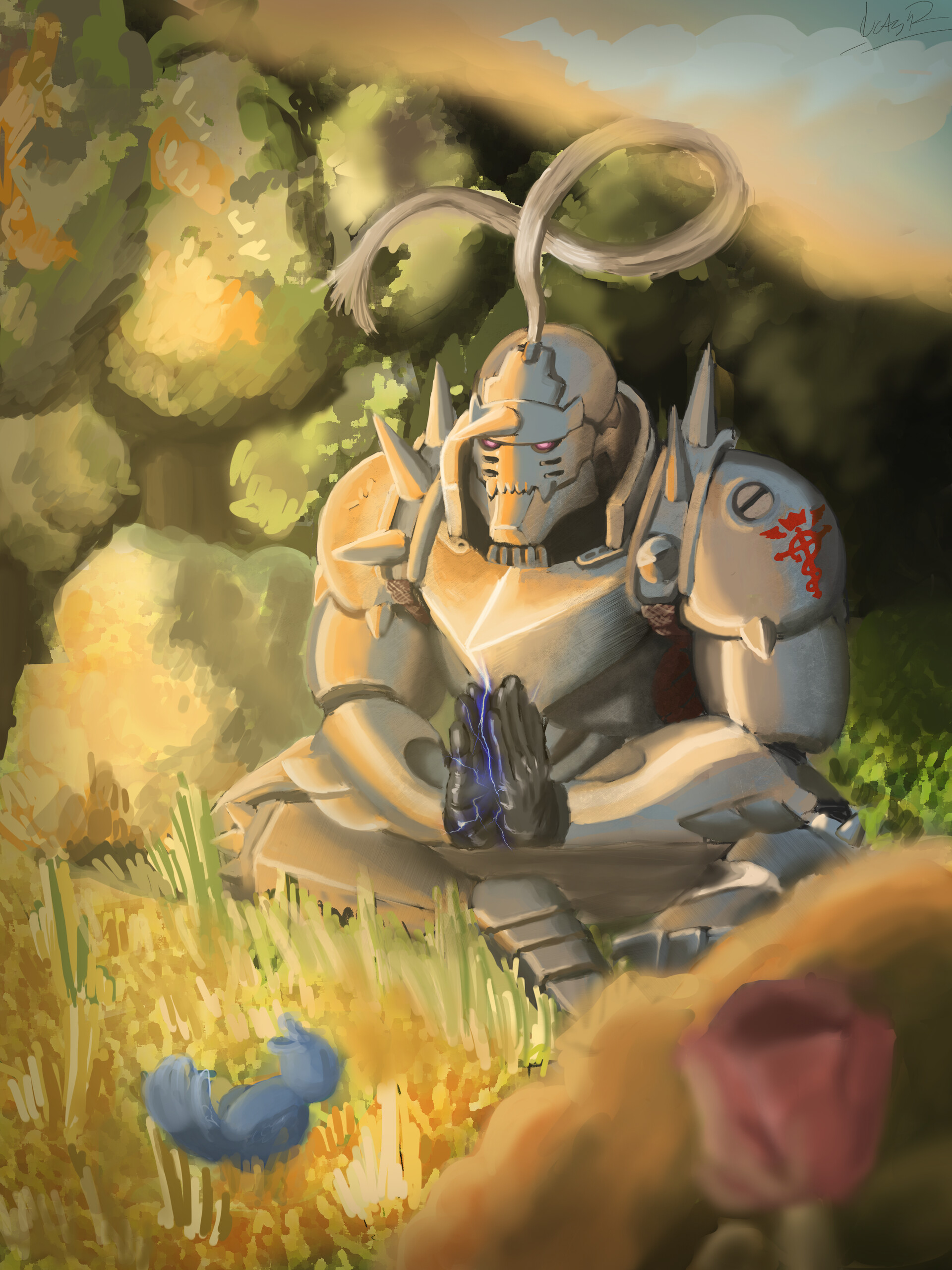 ArtStation - Alphonse Fanart