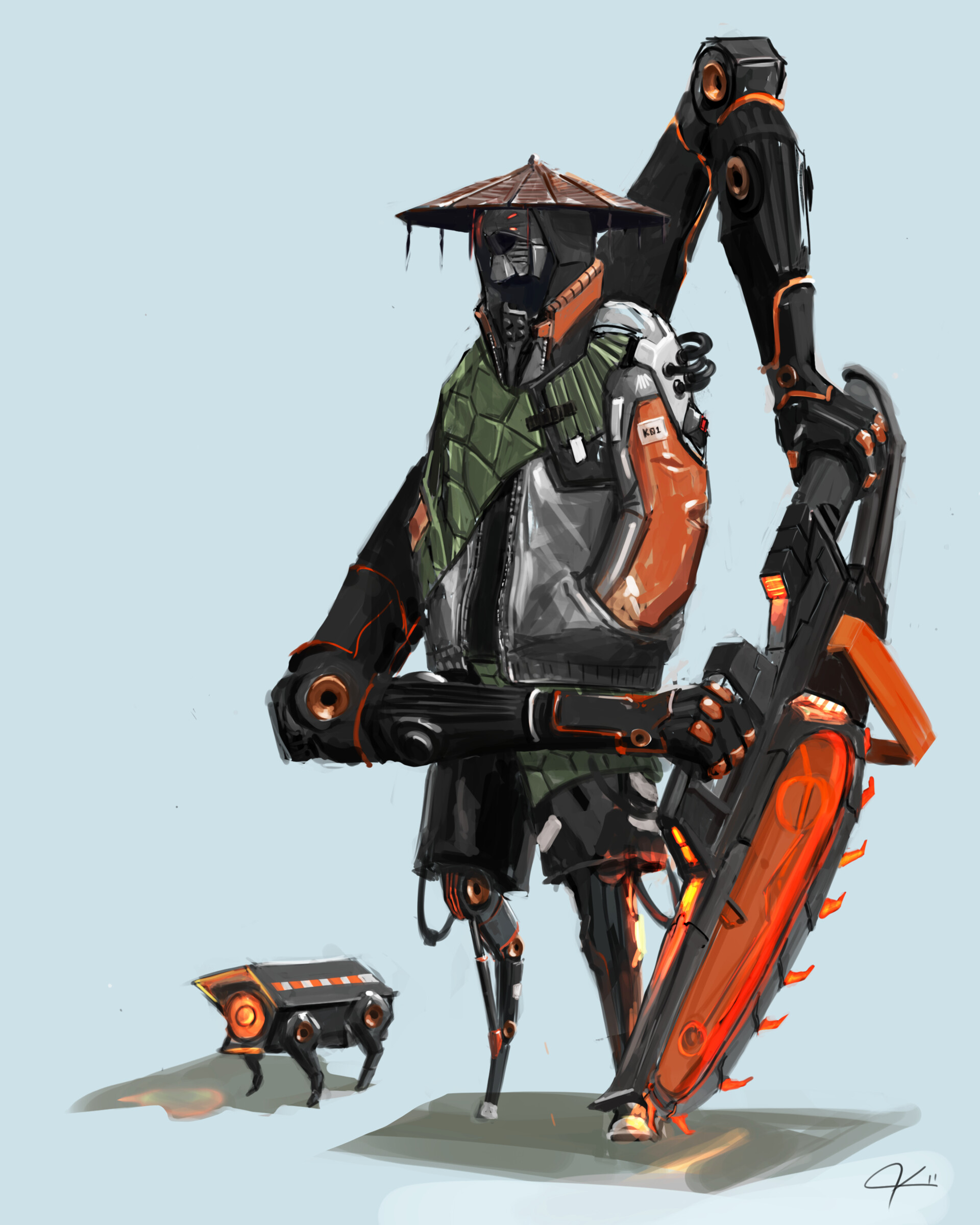 ArtStation - Some mech Stuff.