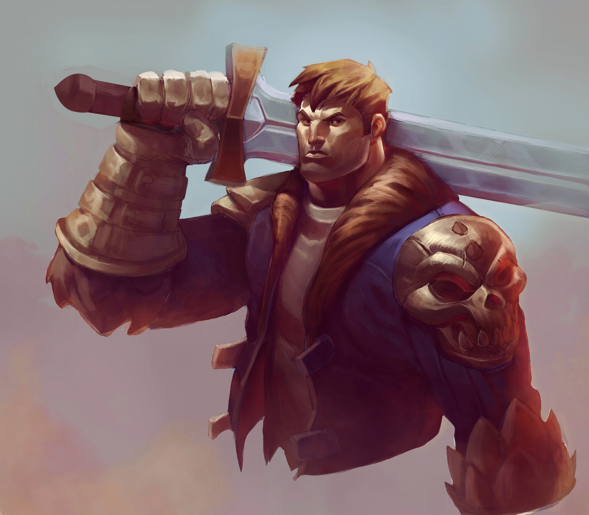 ArtStation - Study knight art