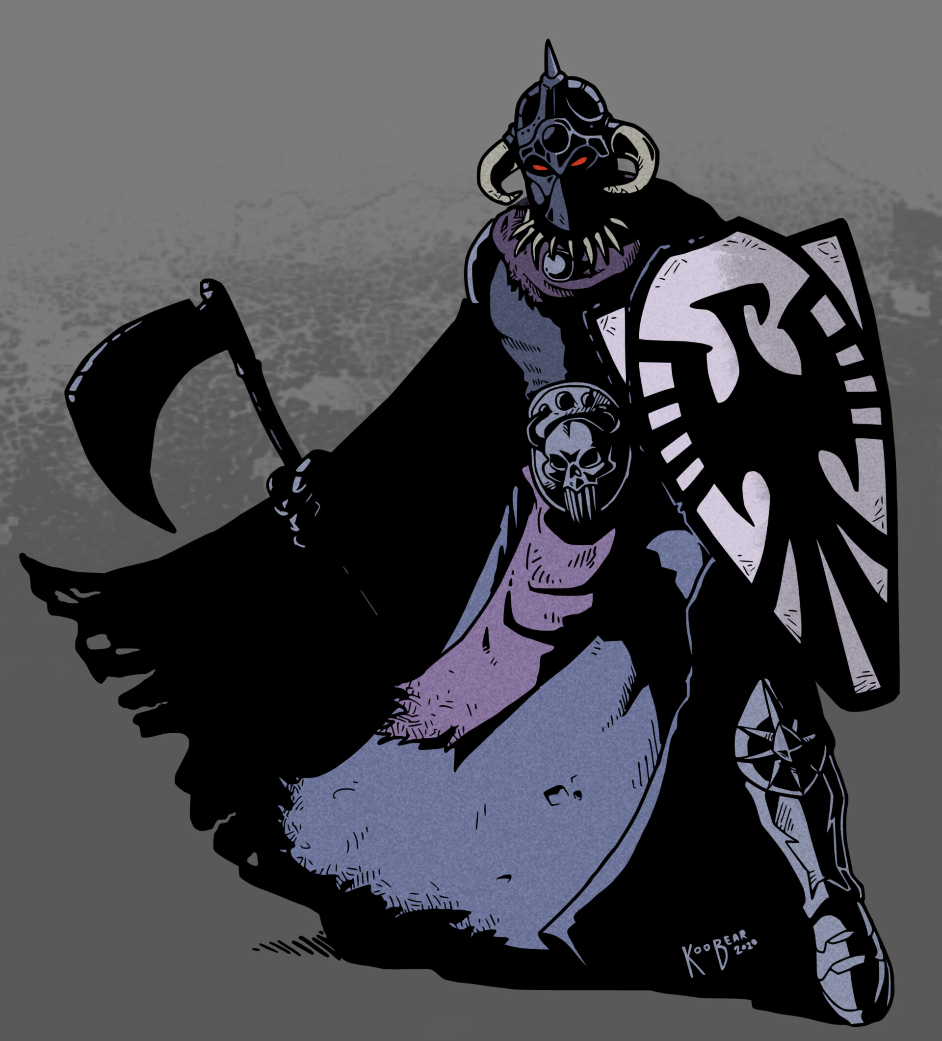 ArtStation - Character Design Commission: Frank Frazetta's Death Dealer