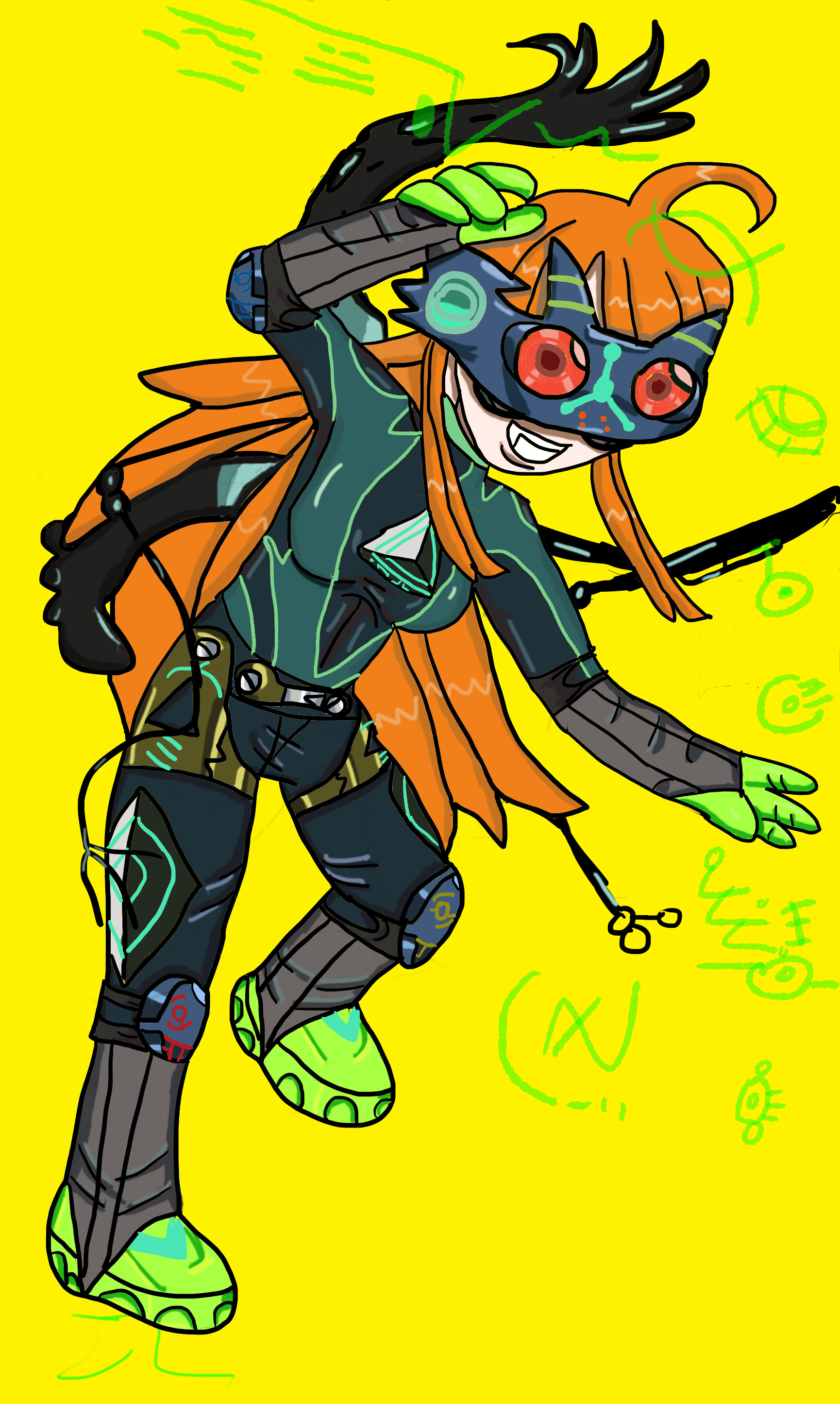 ArtStation - Futaba as necronomicon/Prometheus/ al azif, DaNeko Man