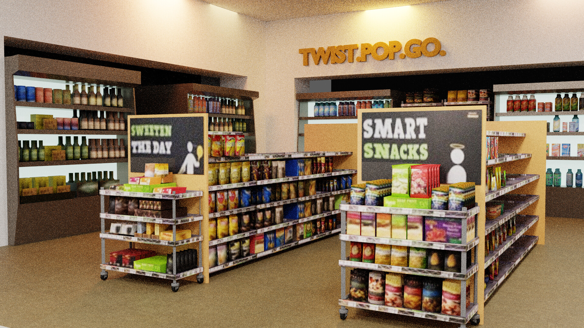 Mini Grocery Store Design