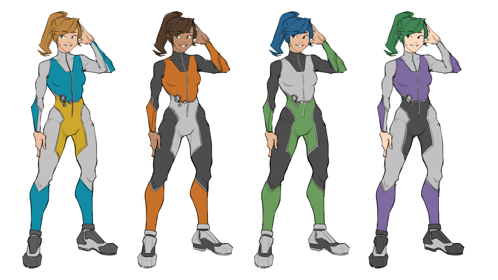 Maria Vasconcellos - Yulia - Character Design