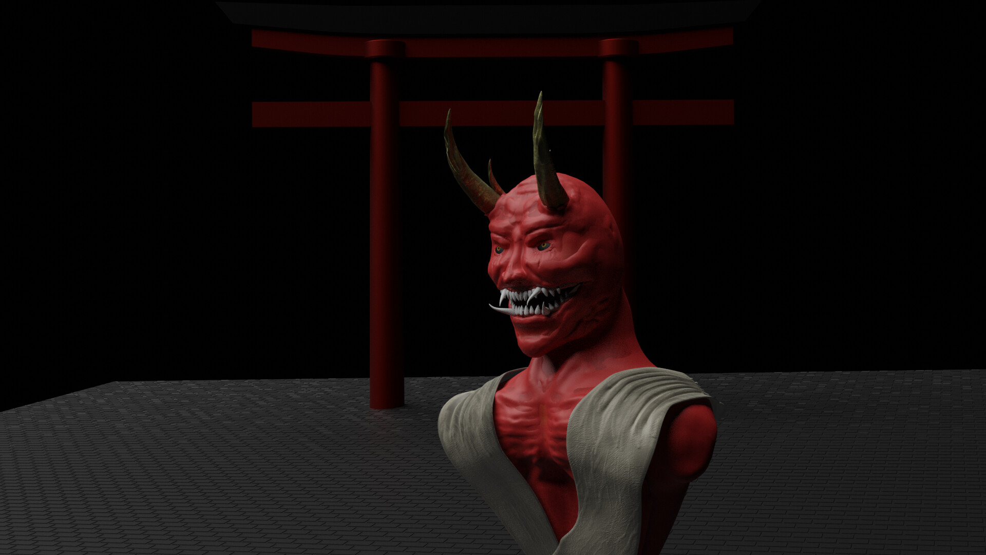 ArtStation - japonese demon