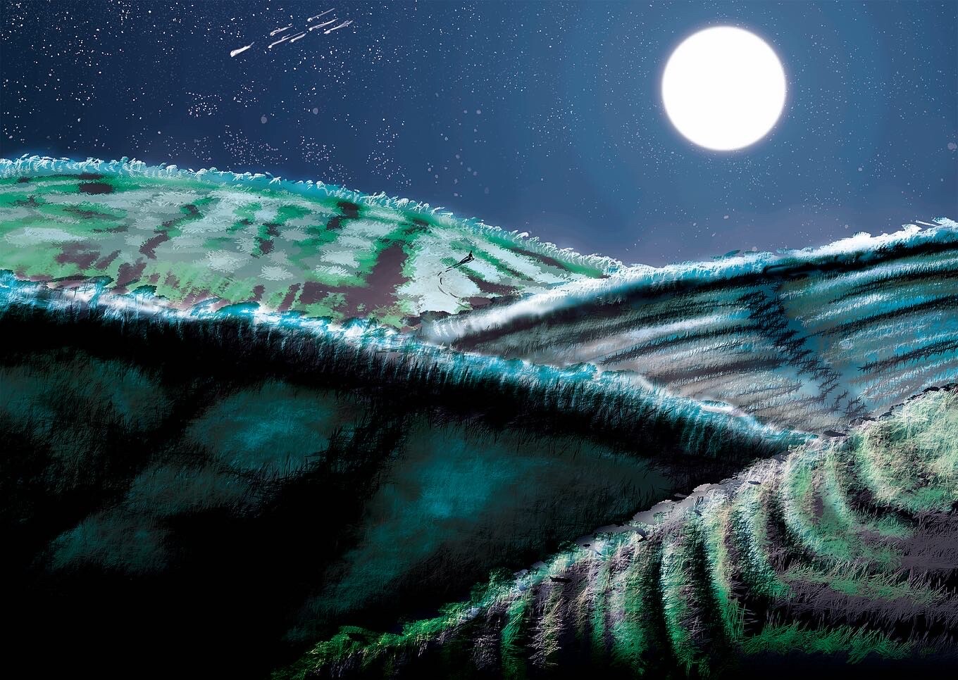 ArtStation - Midnight Stroll