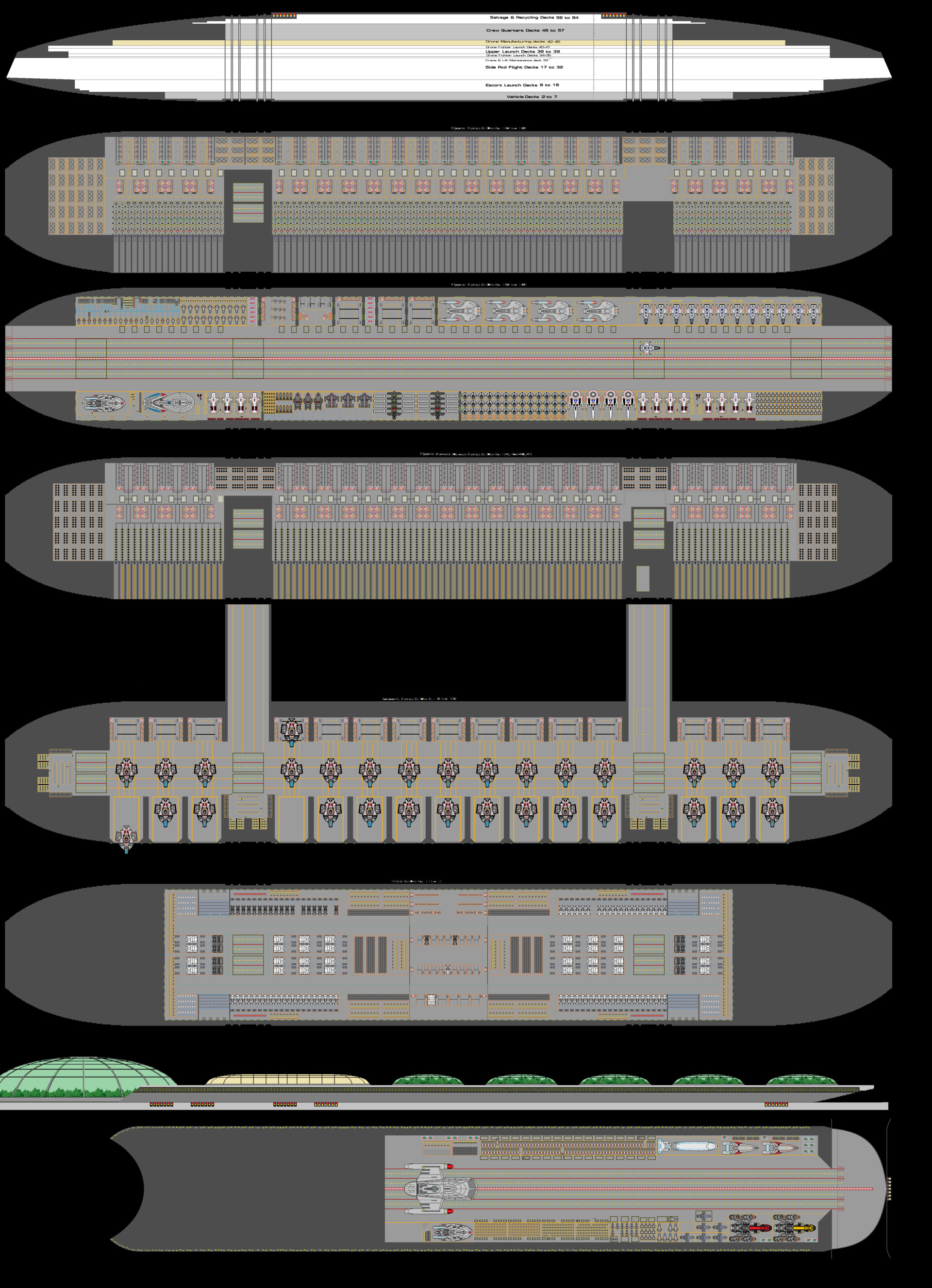 ArtStation - USS Phoenix - Internal of Flight Pods