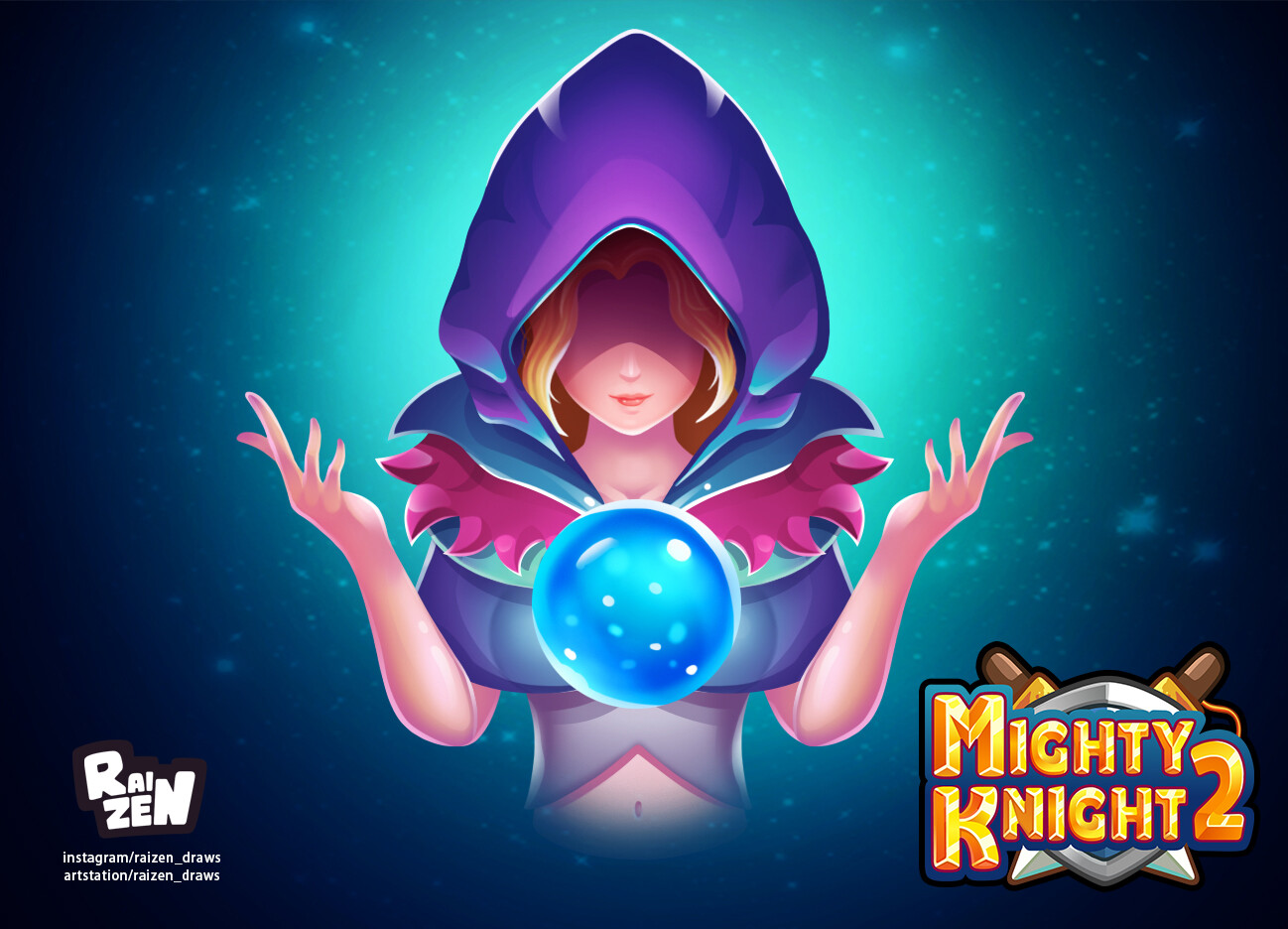 ArtStation - The Oracle of Mighty Knight