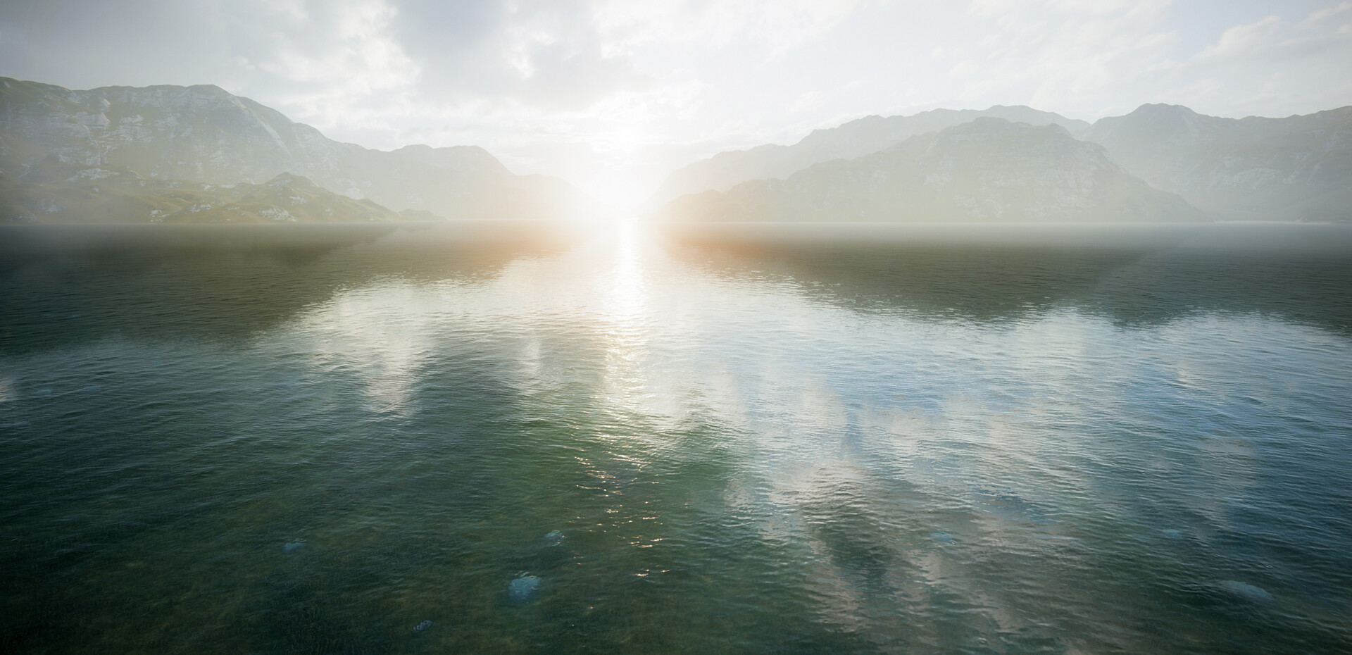 ArtStation - Lake View render