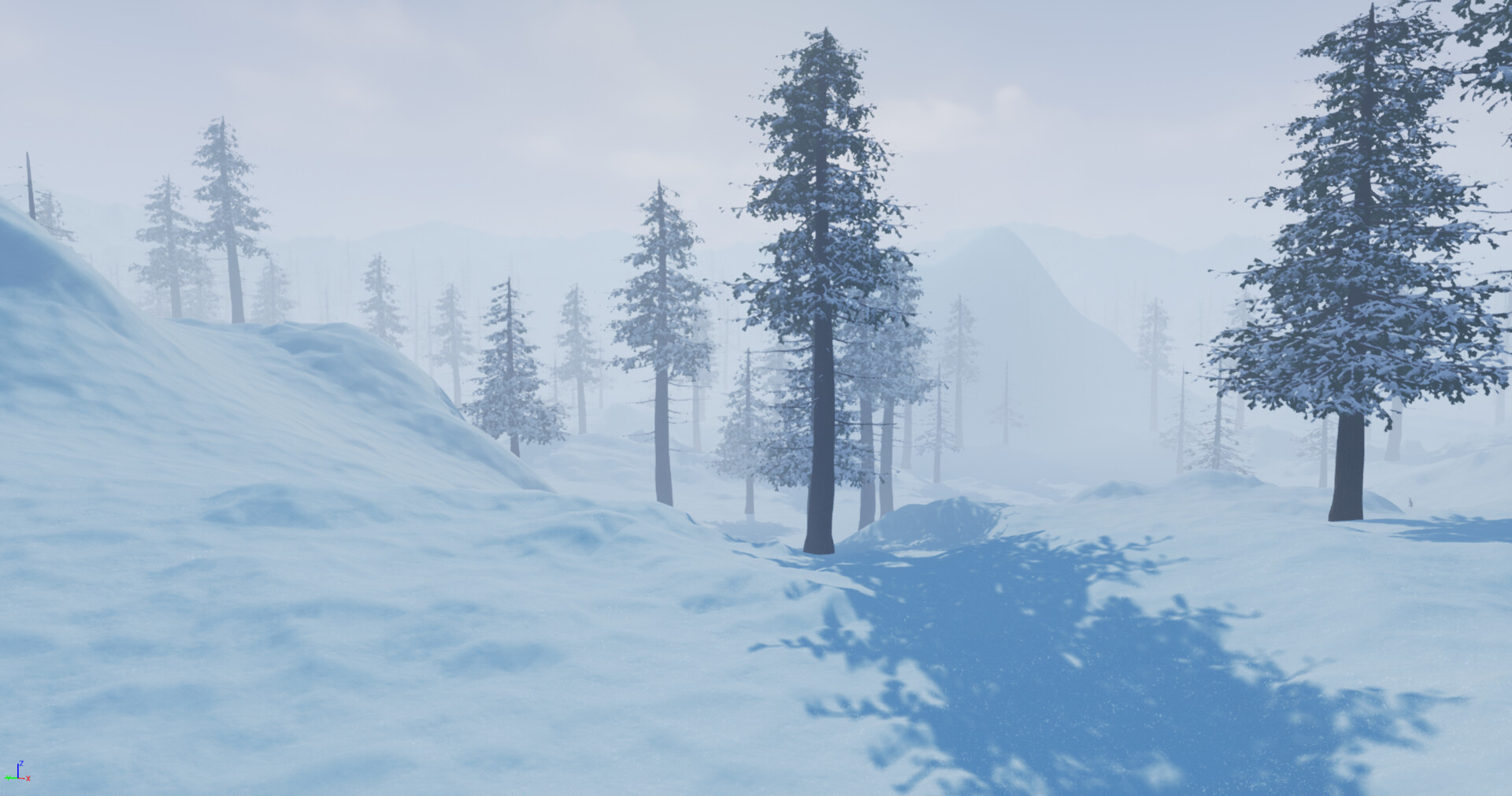 ArtStation - Survival in the Snow