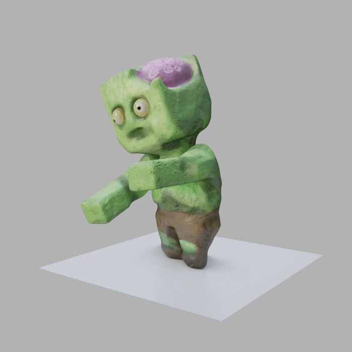 ArtStation - Clay Zombie