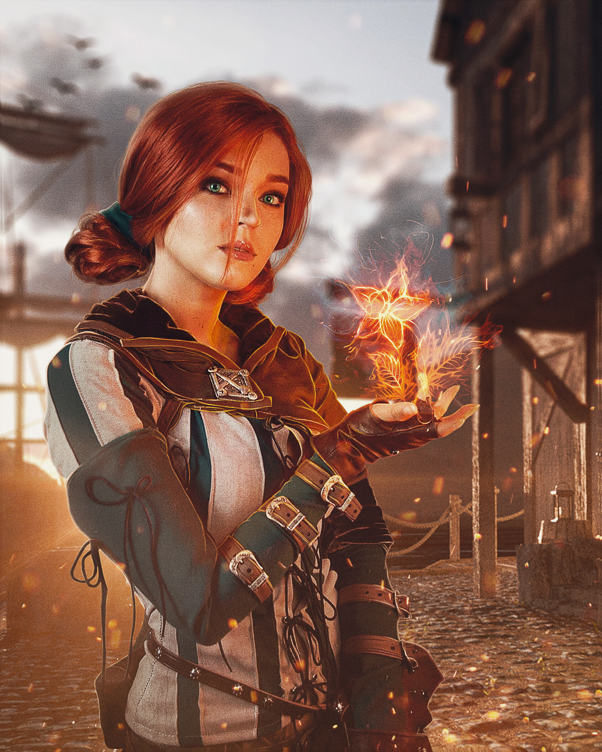 ArtStation - Triss Merigold from the Witcher