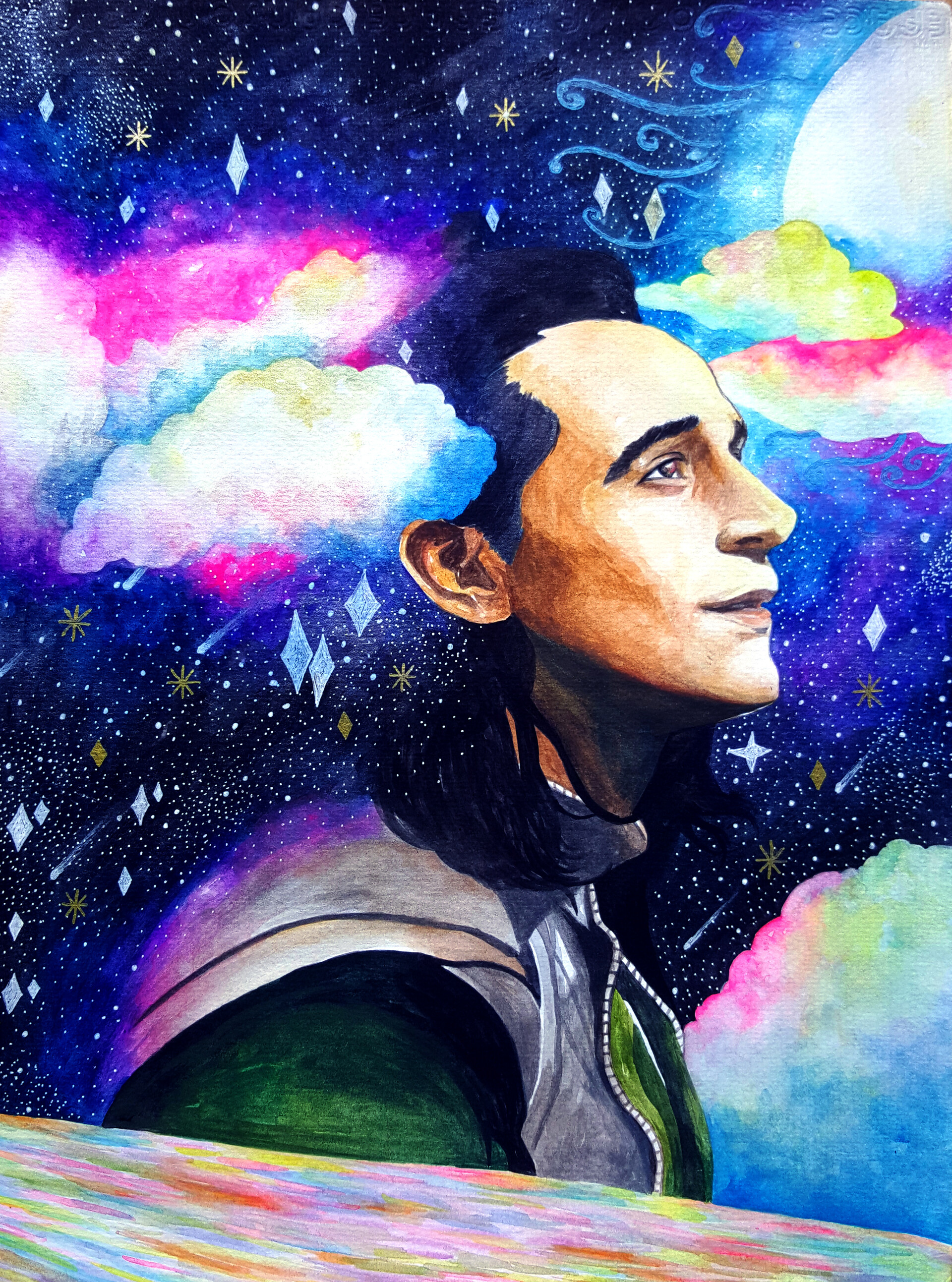 ArtStation - Loki Watercolor Paintings