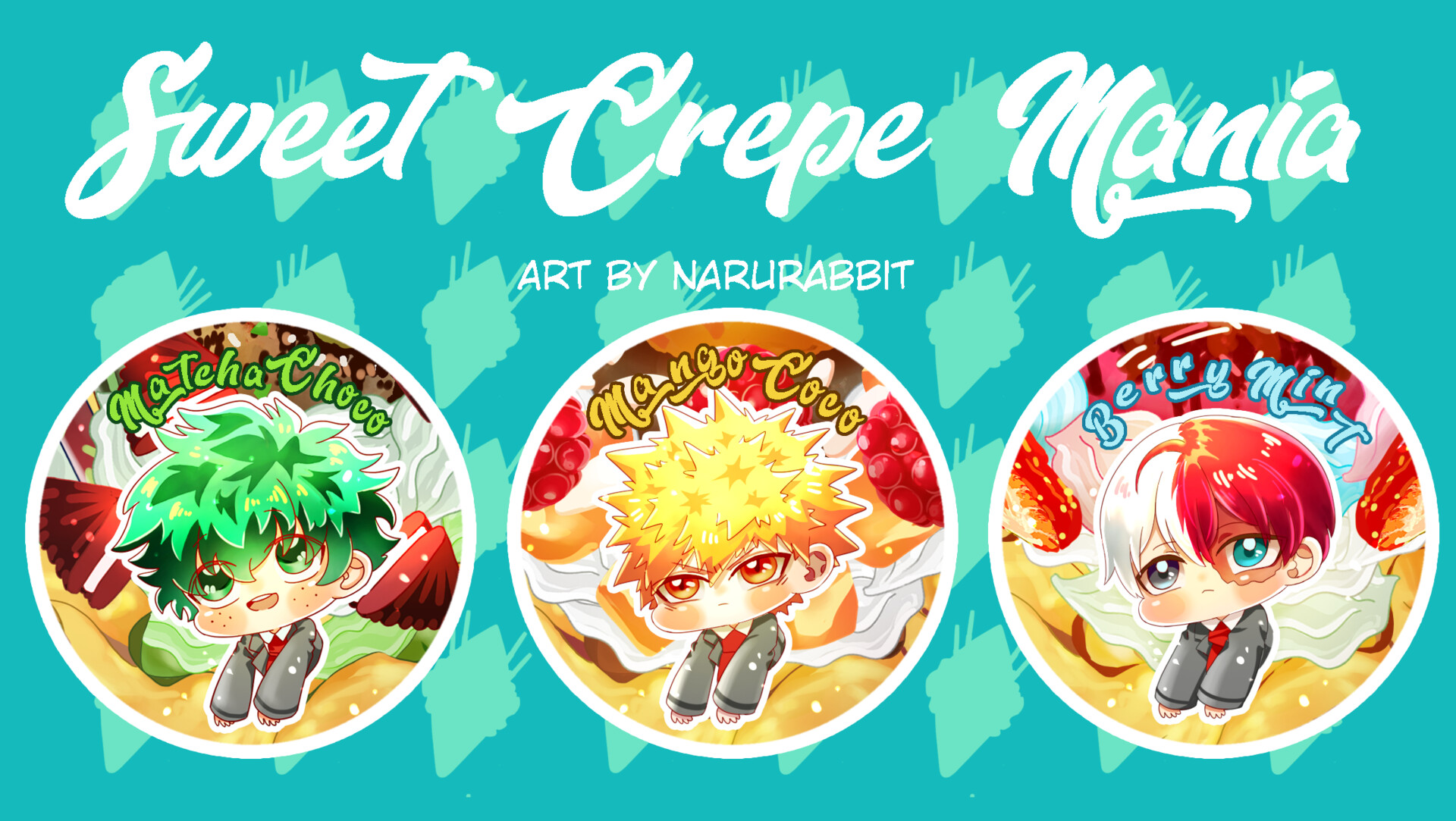 ArtStation - [BnHA] [MHA] Sweet Crepe Mania