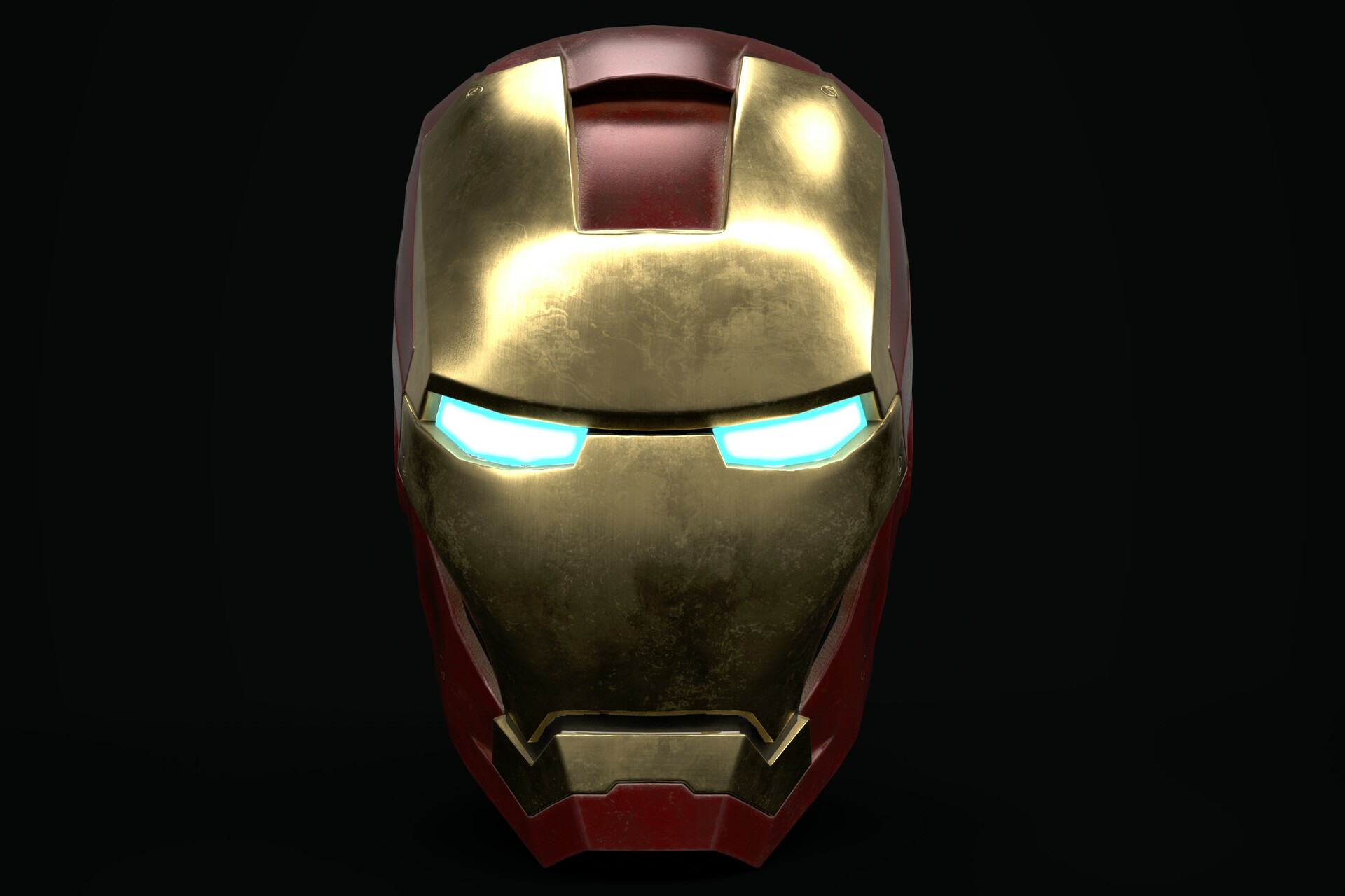 ArtStation - Iron Man Helmet