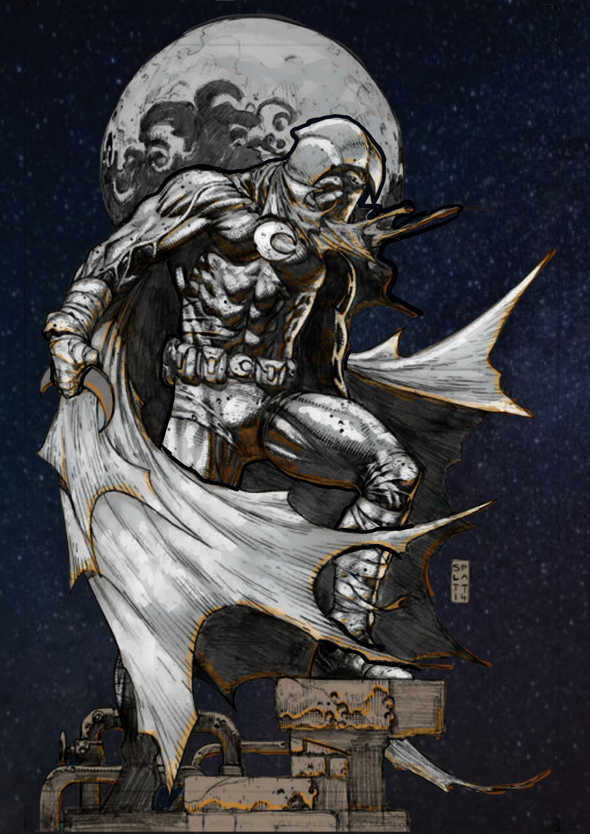 ArtStation - Moonknight MCU stage 4