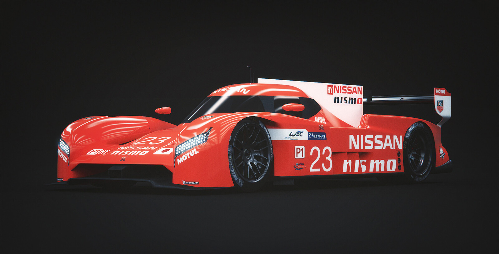 ArtStation - Nissan LMP1 middle engine