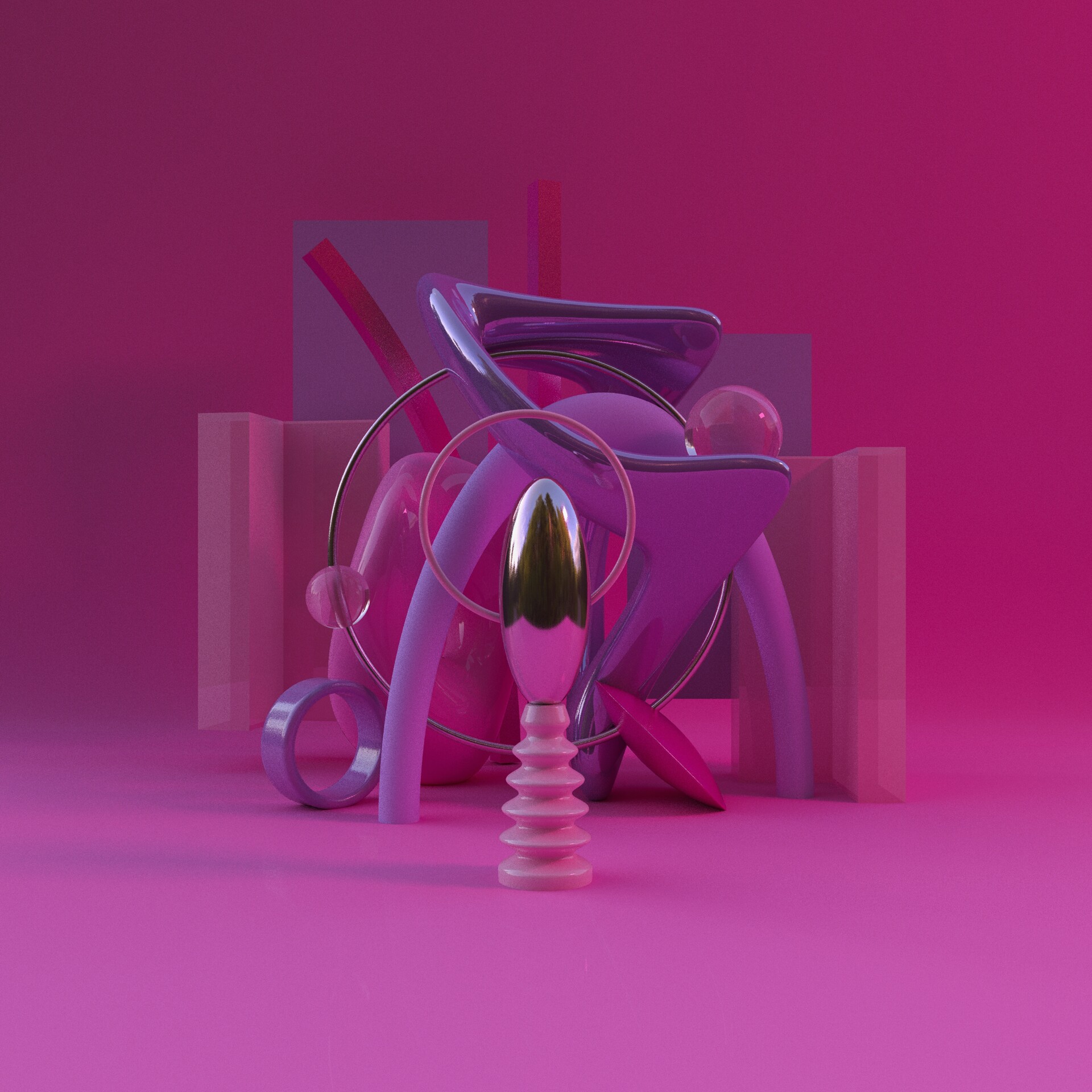 ArtStation - Pink design