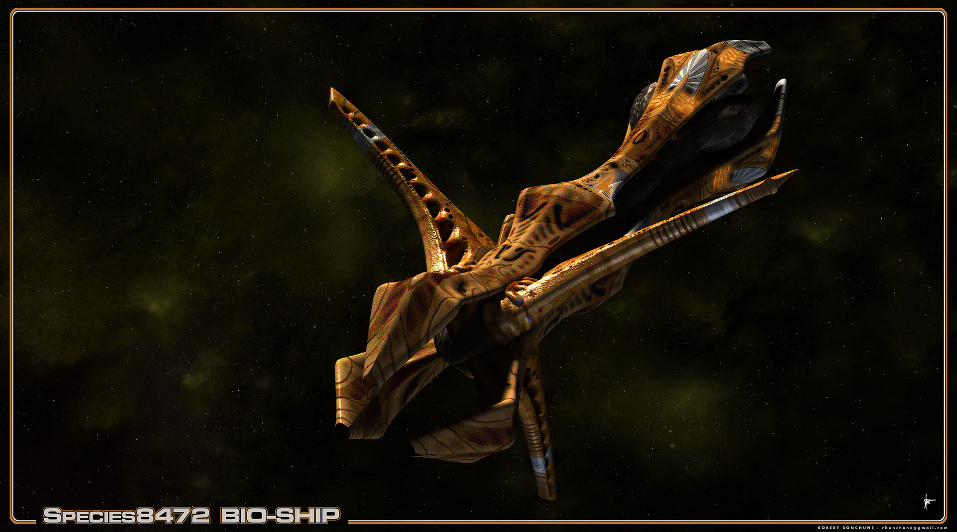 Robert Bonchune - Species8472 Bio-Ship (Star Trek: Voyager)