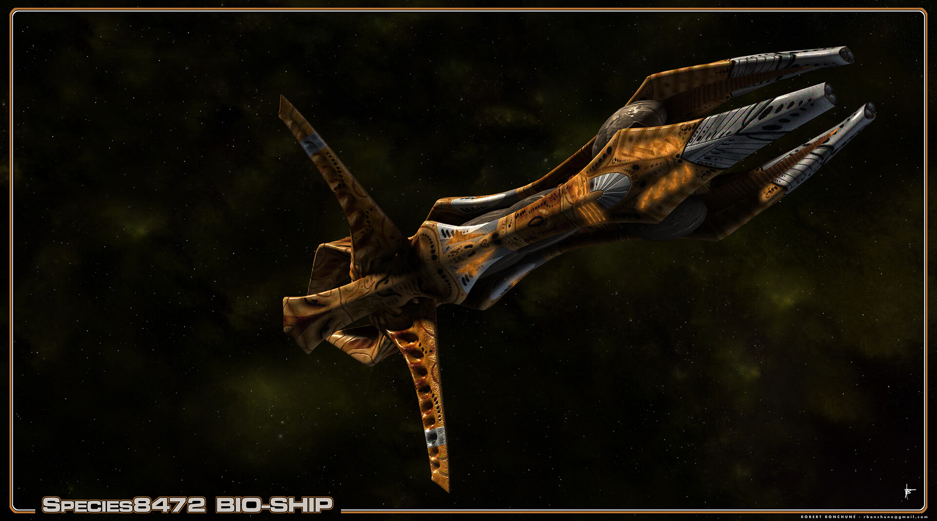 Robert Bonchune - Species8472 Bio-Ship (Star Trek: Voyager)