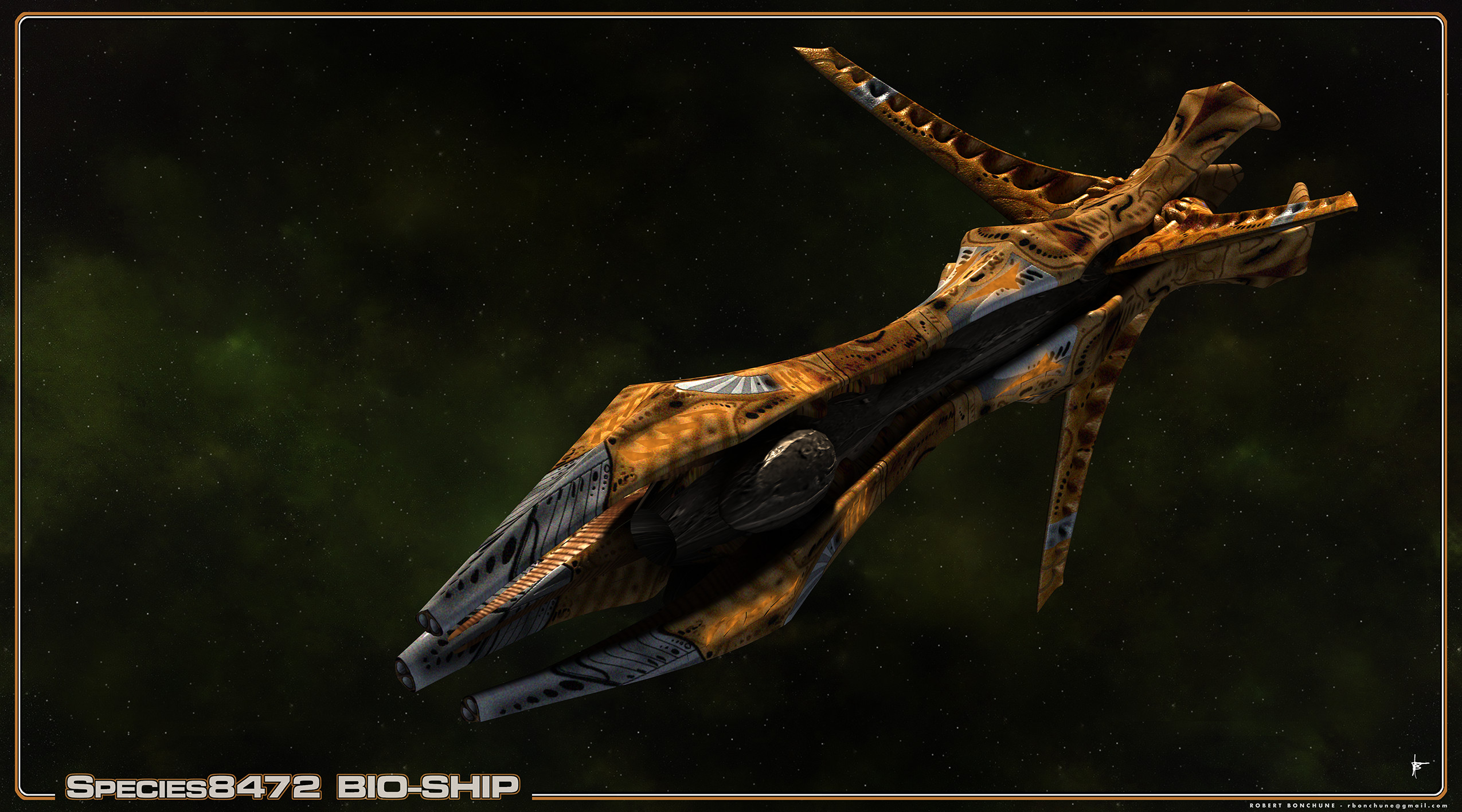 Robert Bonchune - Species8472 Bio-Ship (Star Trek: Voyager)