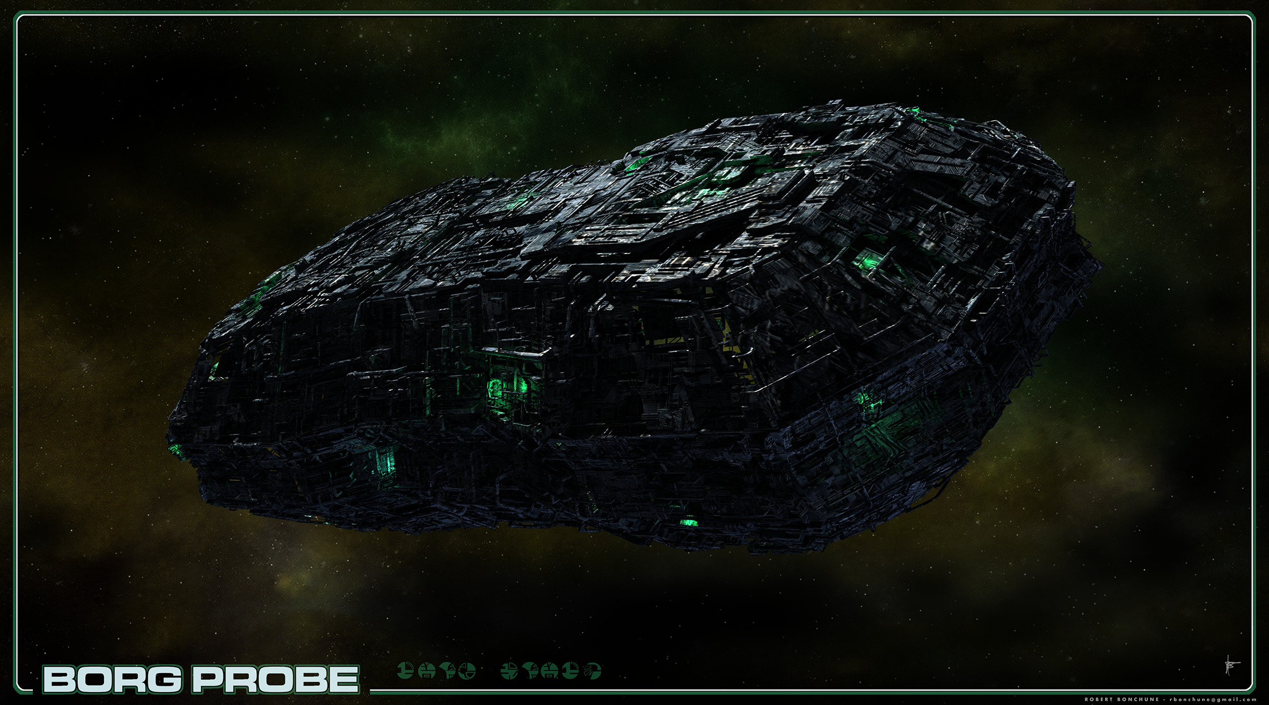 Robert Bonchune - Borg Probe (Star Trek: Voyager)