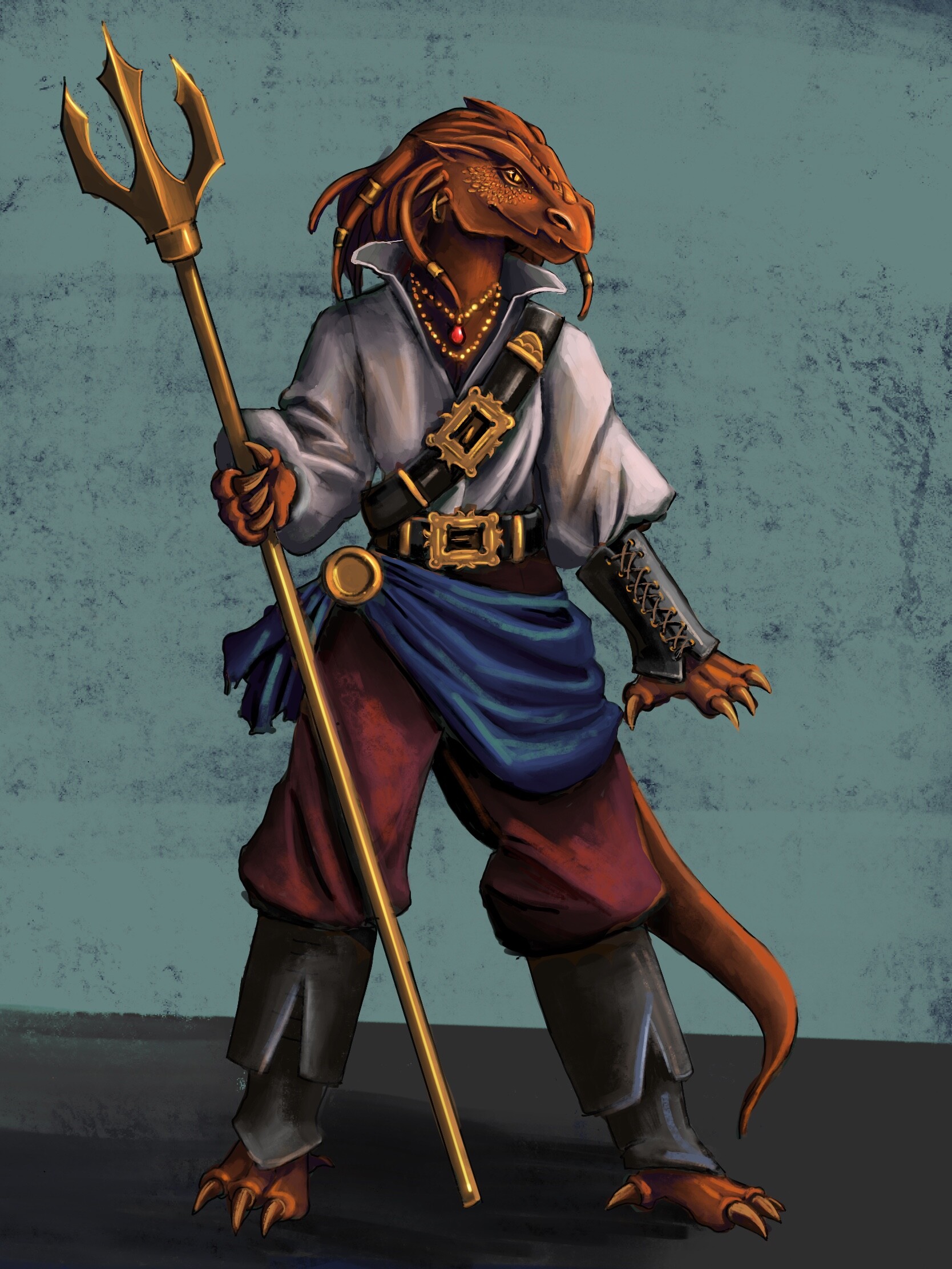 ArtStation - Dragon Born Rogue