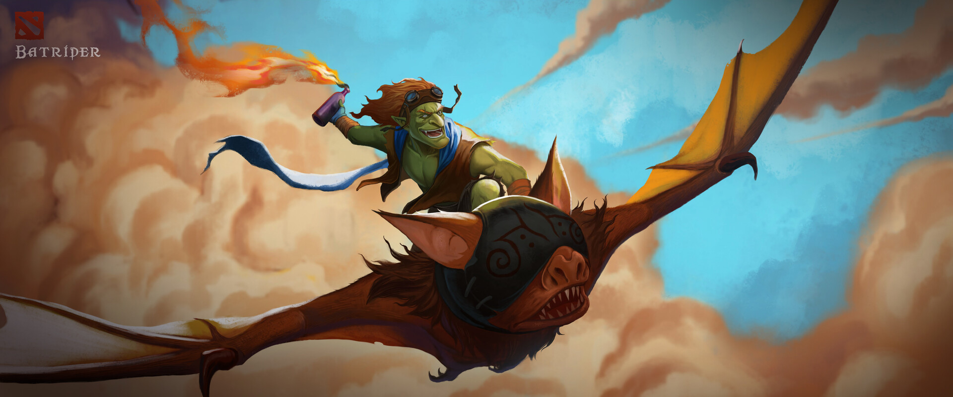 Batrider Dota 2 Wallpaper