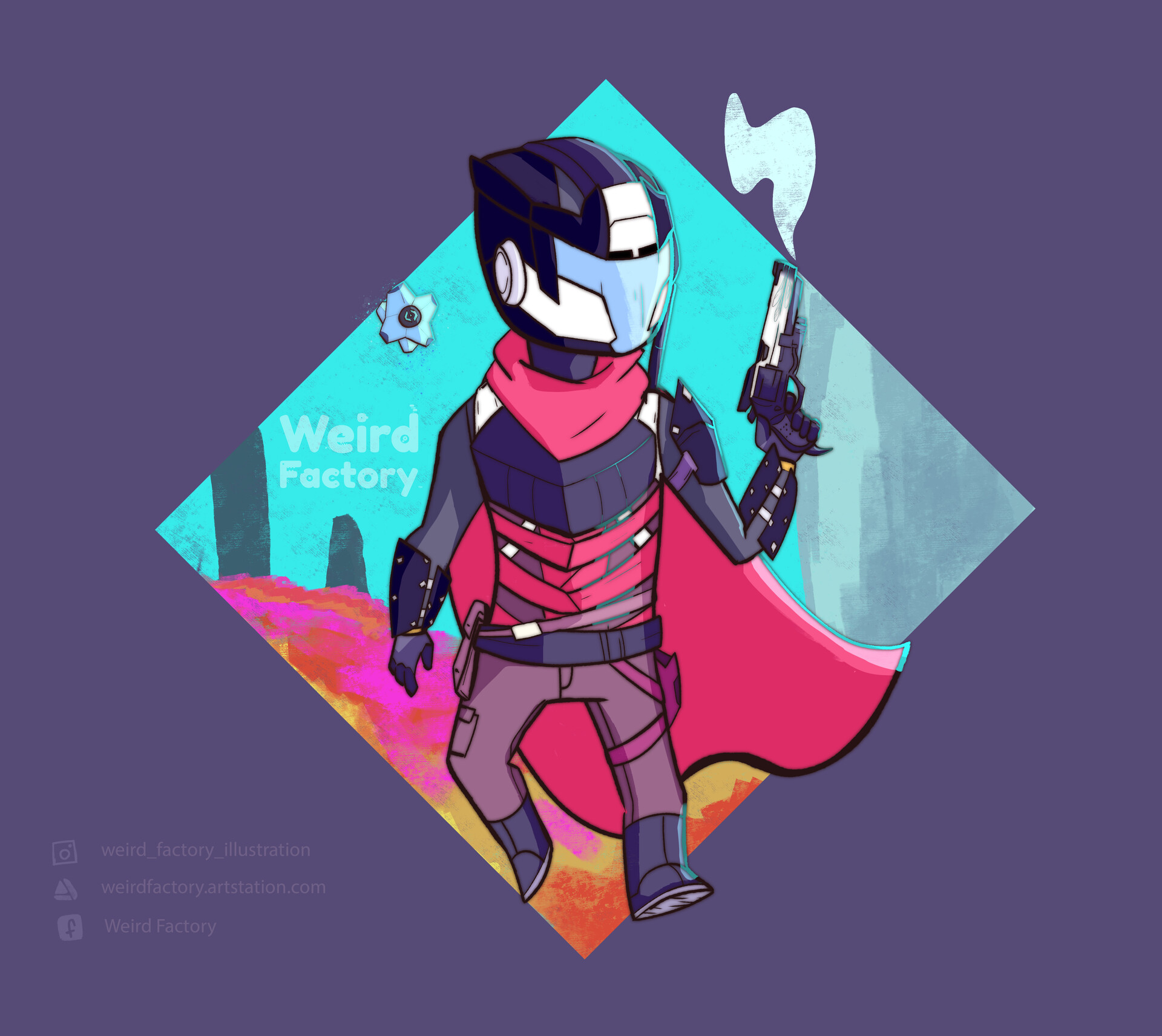 ArtStation - My hunter from D2