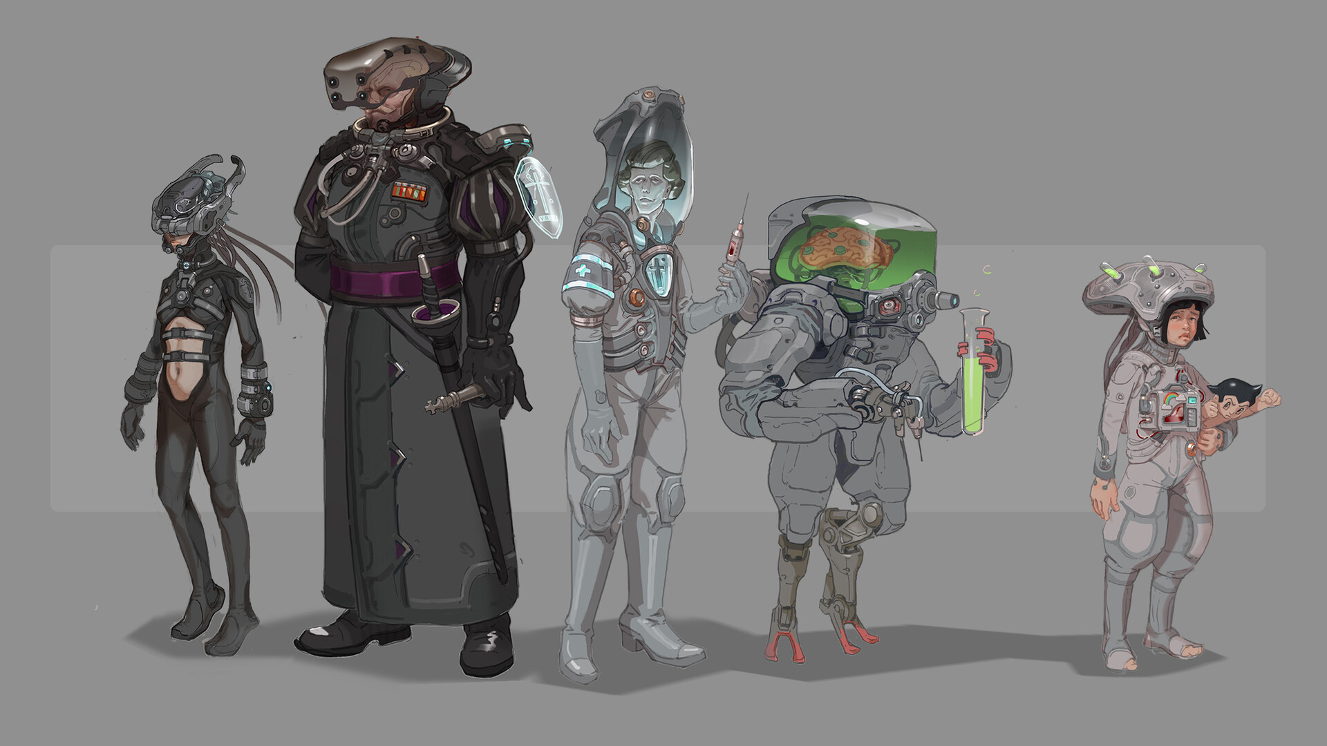 ArtStation - Character line up