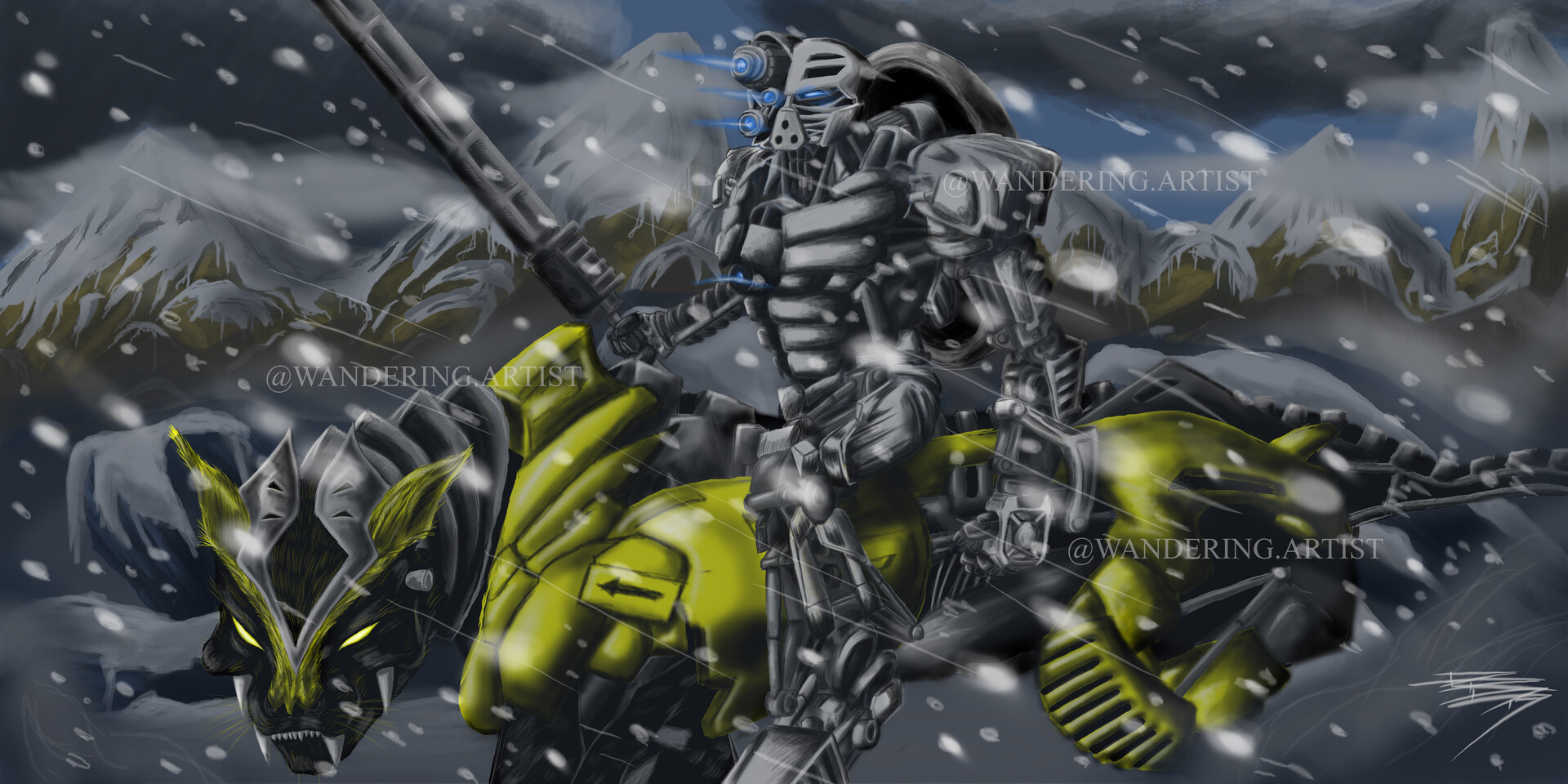 ArtStation - BIONICLE: Kopaka