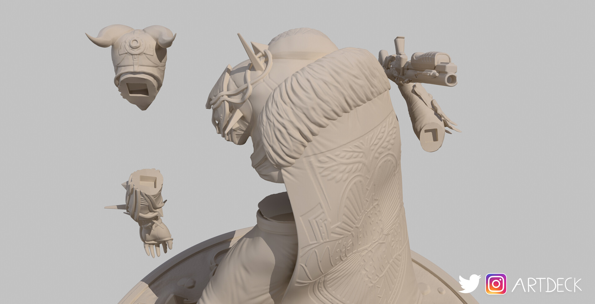 Danny van Eck - The fall of Felwinter (Destiny Figurine)