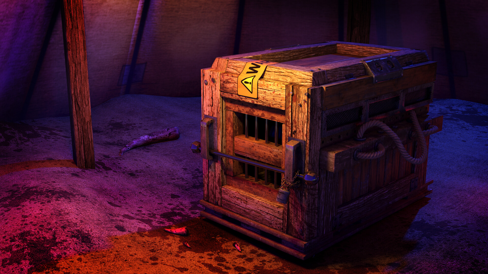 ArtStation - Wooden_Crate_Design & Progress