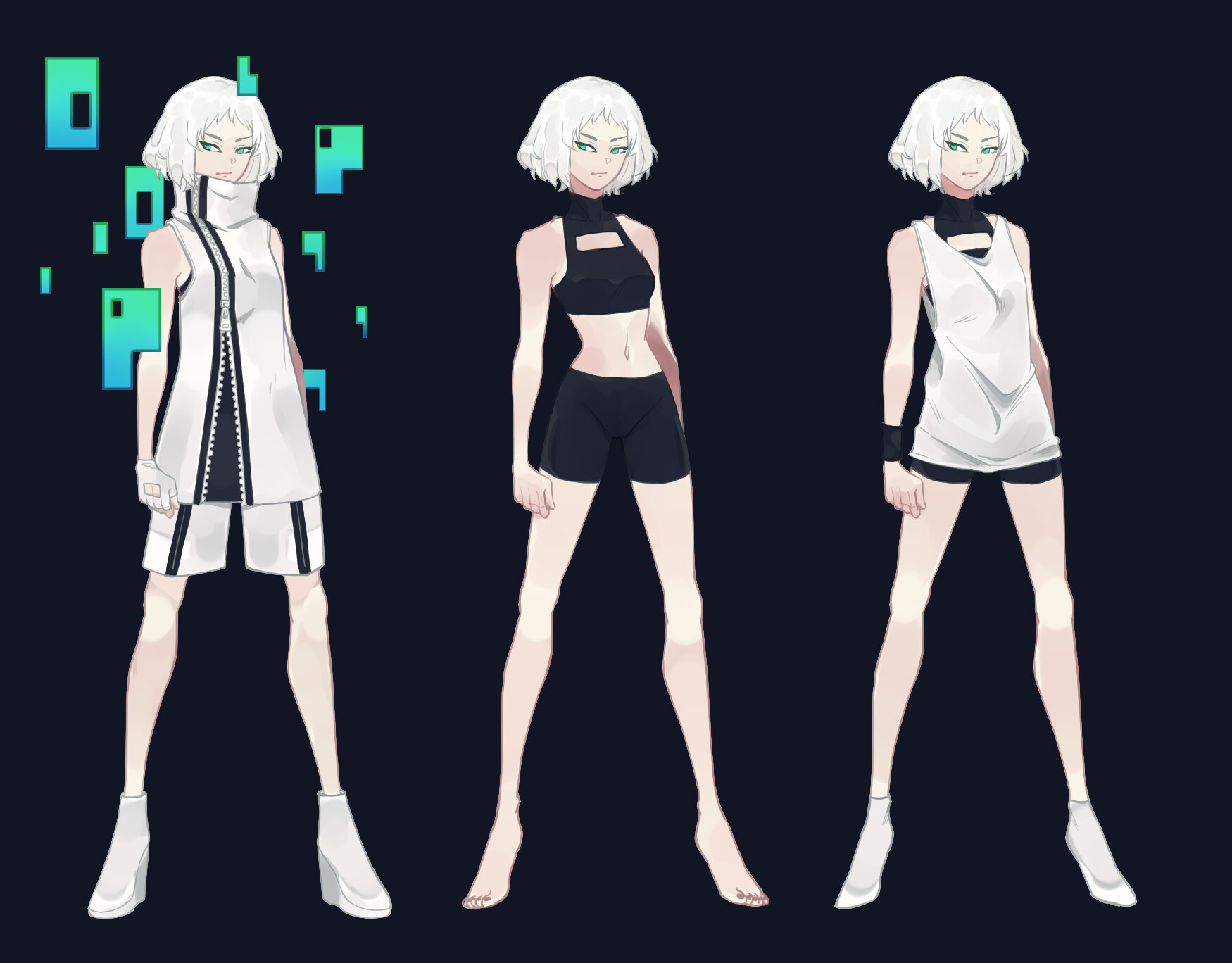 ArtStation - Rakuen - Character design