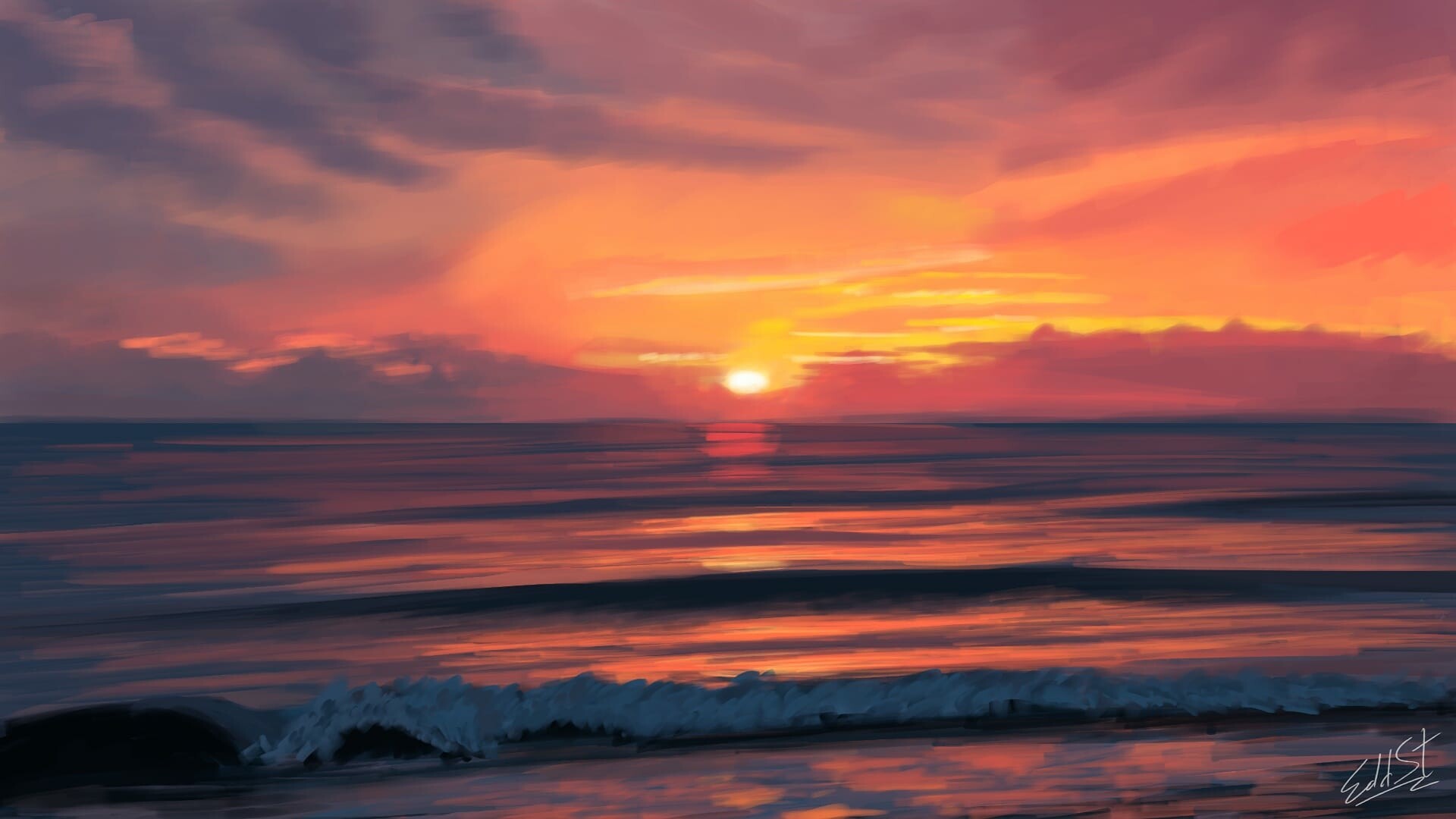 ArtStation - Sunset art