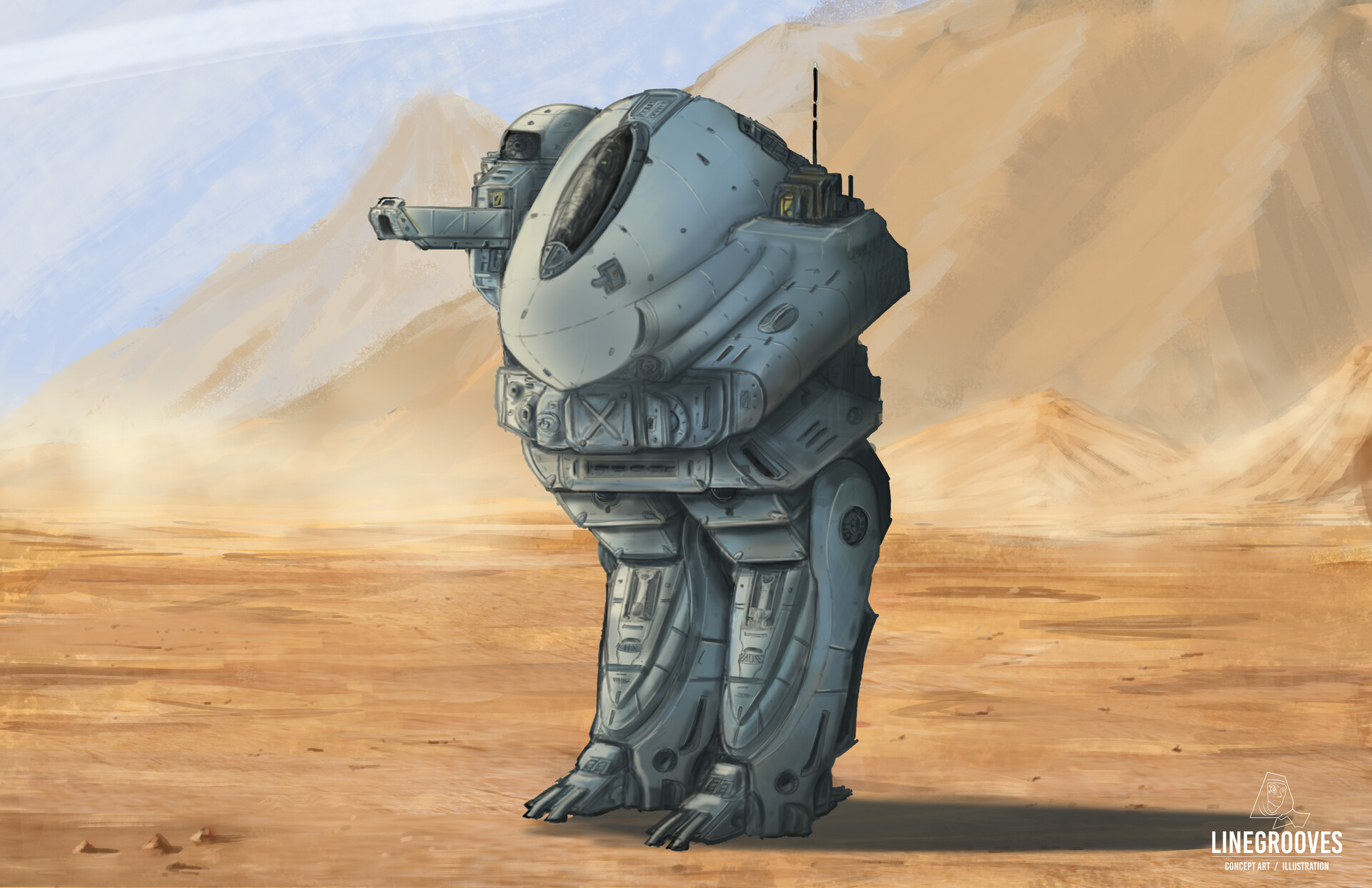 ArtStation - Mech Concept