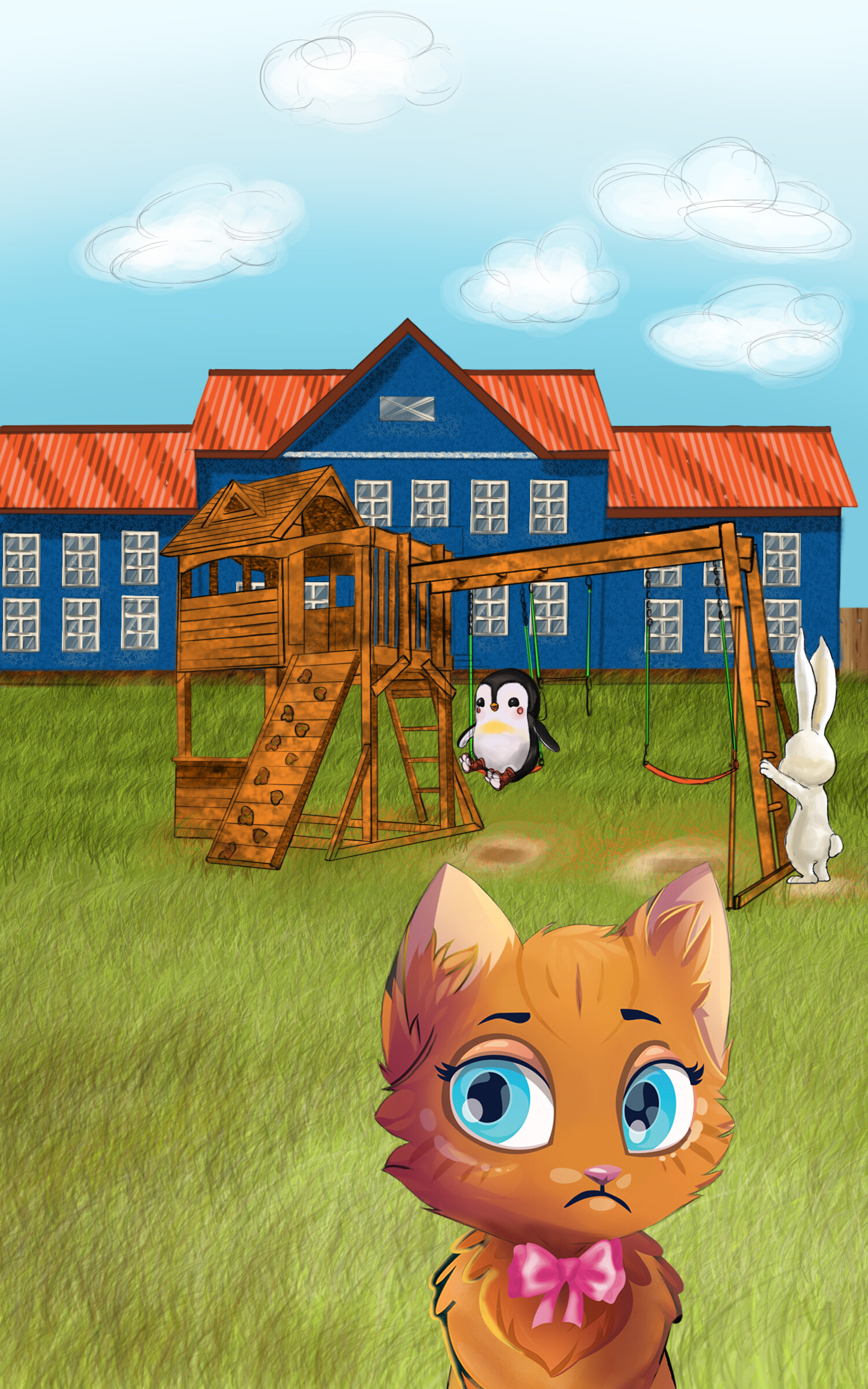 ArtStation - Shi Cat - Children's Story Book