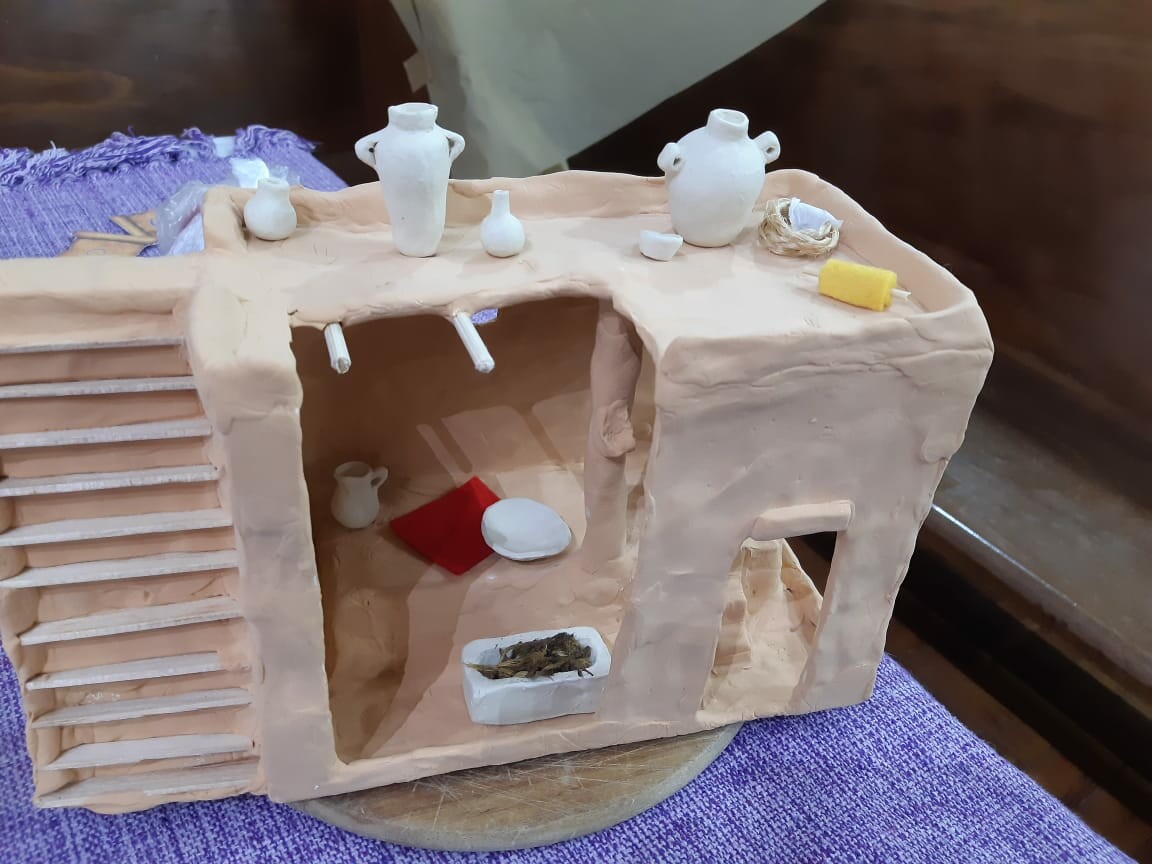 ArtStation - Popular house model from Biblical times