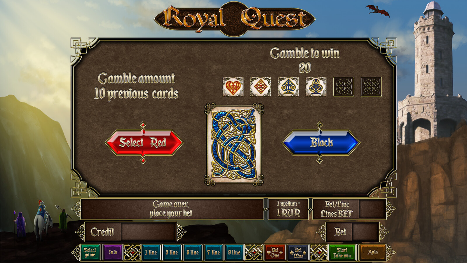 Valeria Mints - Royal Quest Slot Game