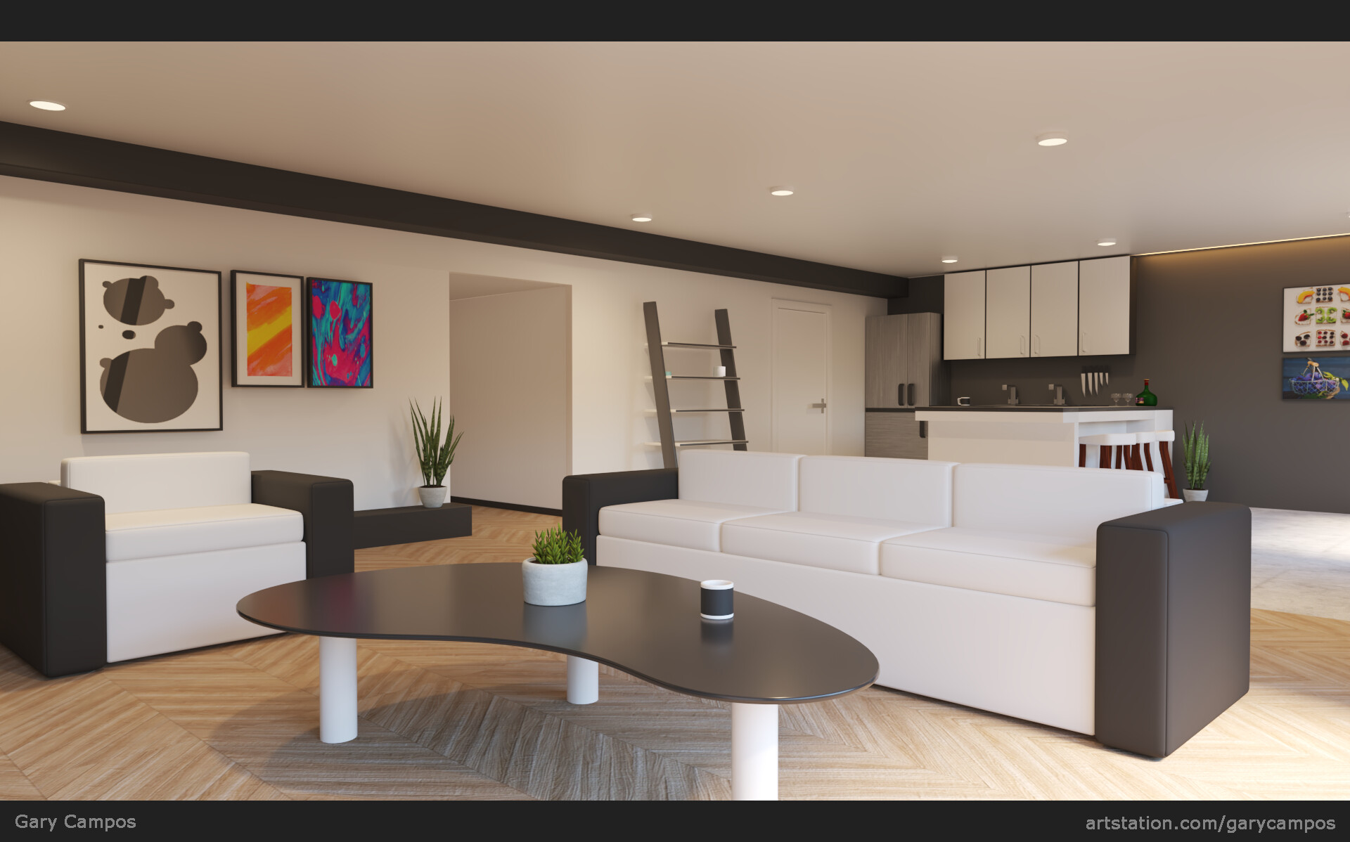 ArtStation - Architectural Visualization Project 1