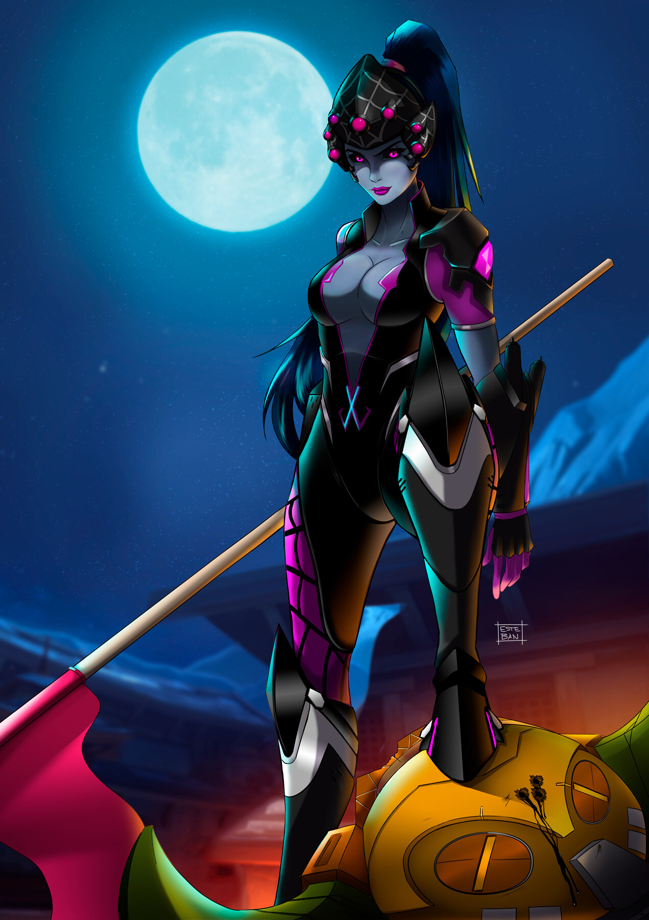 Widowmaker Spider Skin by Esteban Barrientos : r/ImaginaryOverwatch