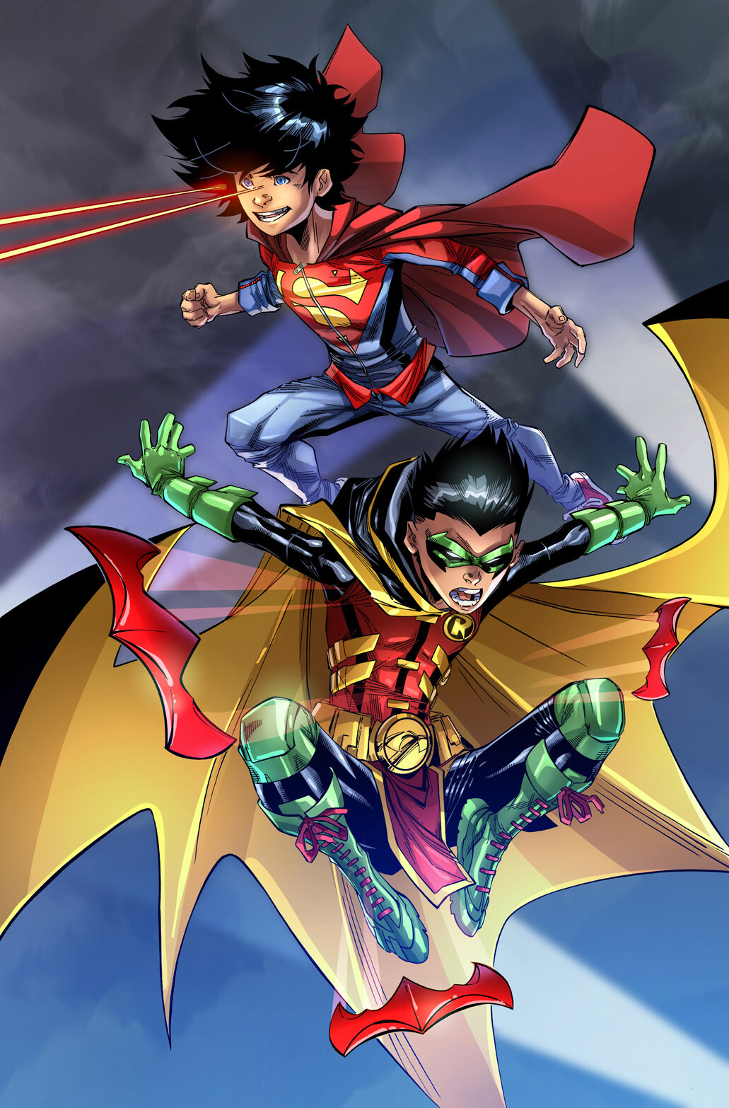ArtStation - Super Sons digital color