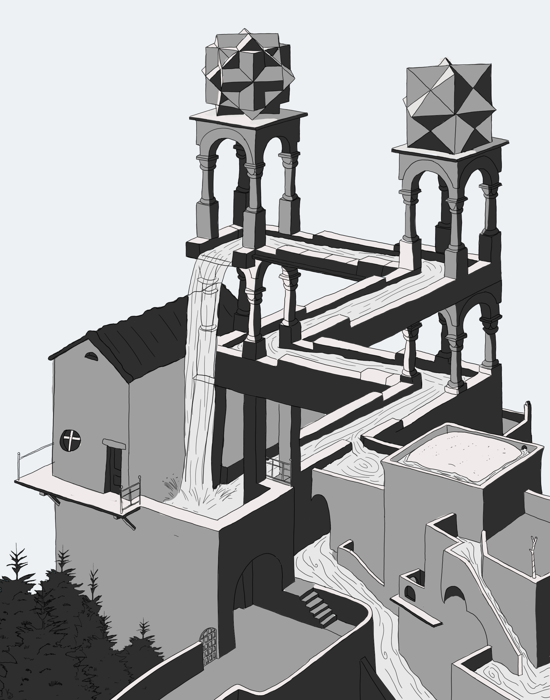 ArtStation - remake escher