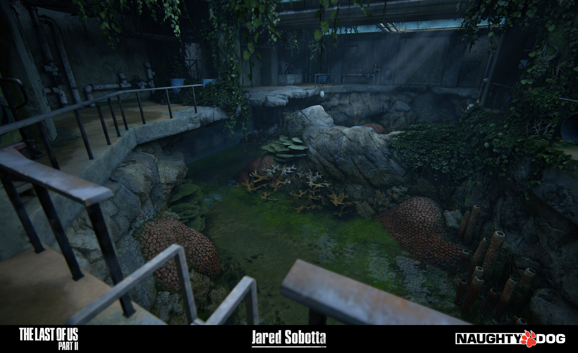 Jared Sobotta - The Last of Us: Part 2 Aquarium Giftshop & Behind the ...