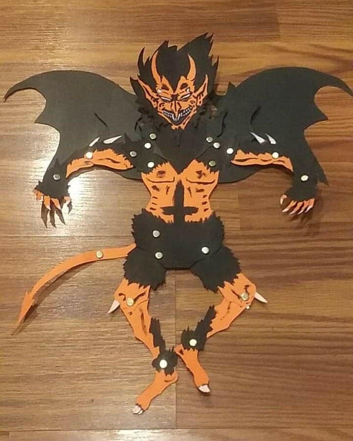 ArtStation - Mr.Devil paper puppet second form