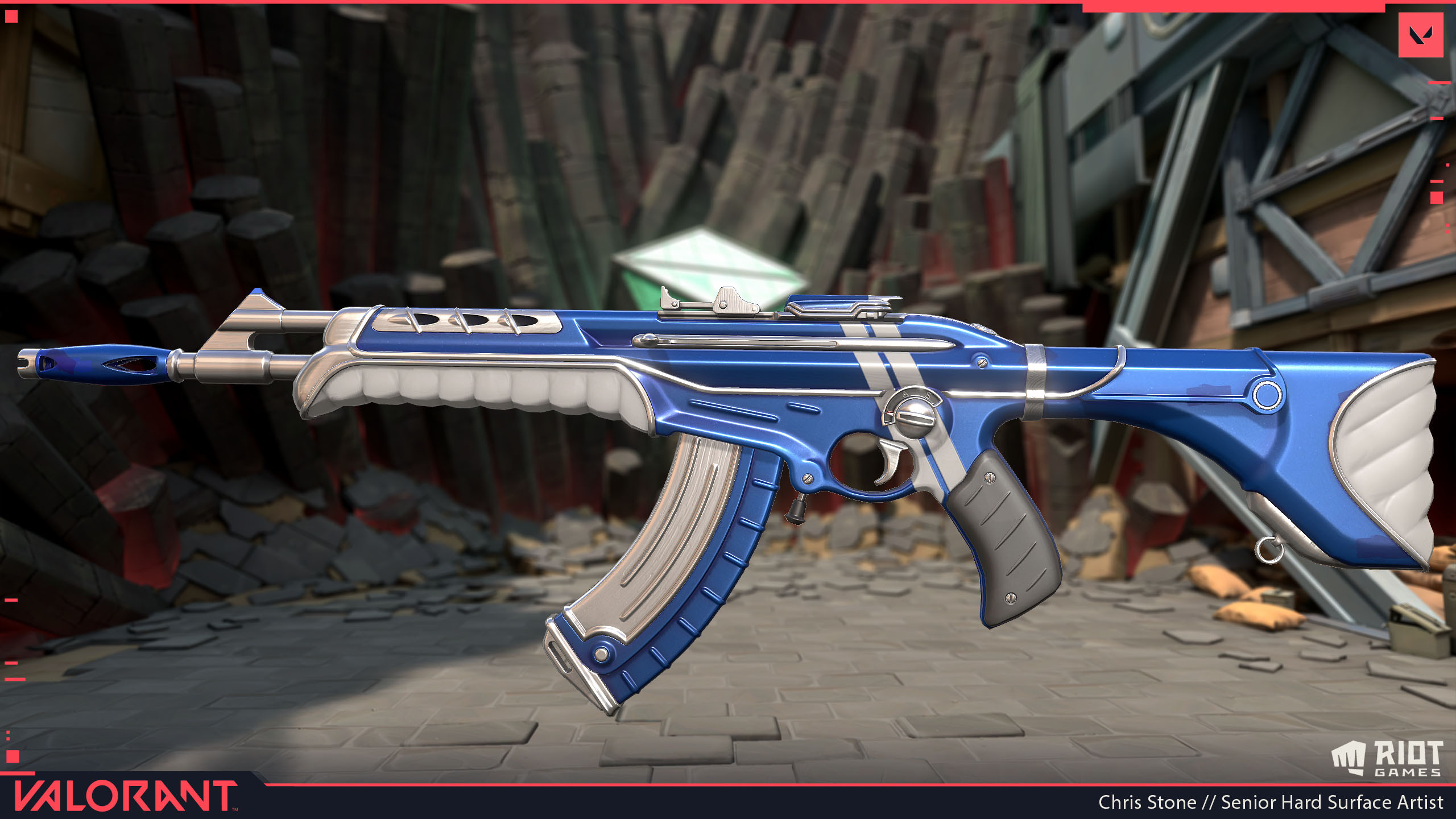 Chris Stone 3d Portfolio - VALORANT: Luxe Vandal