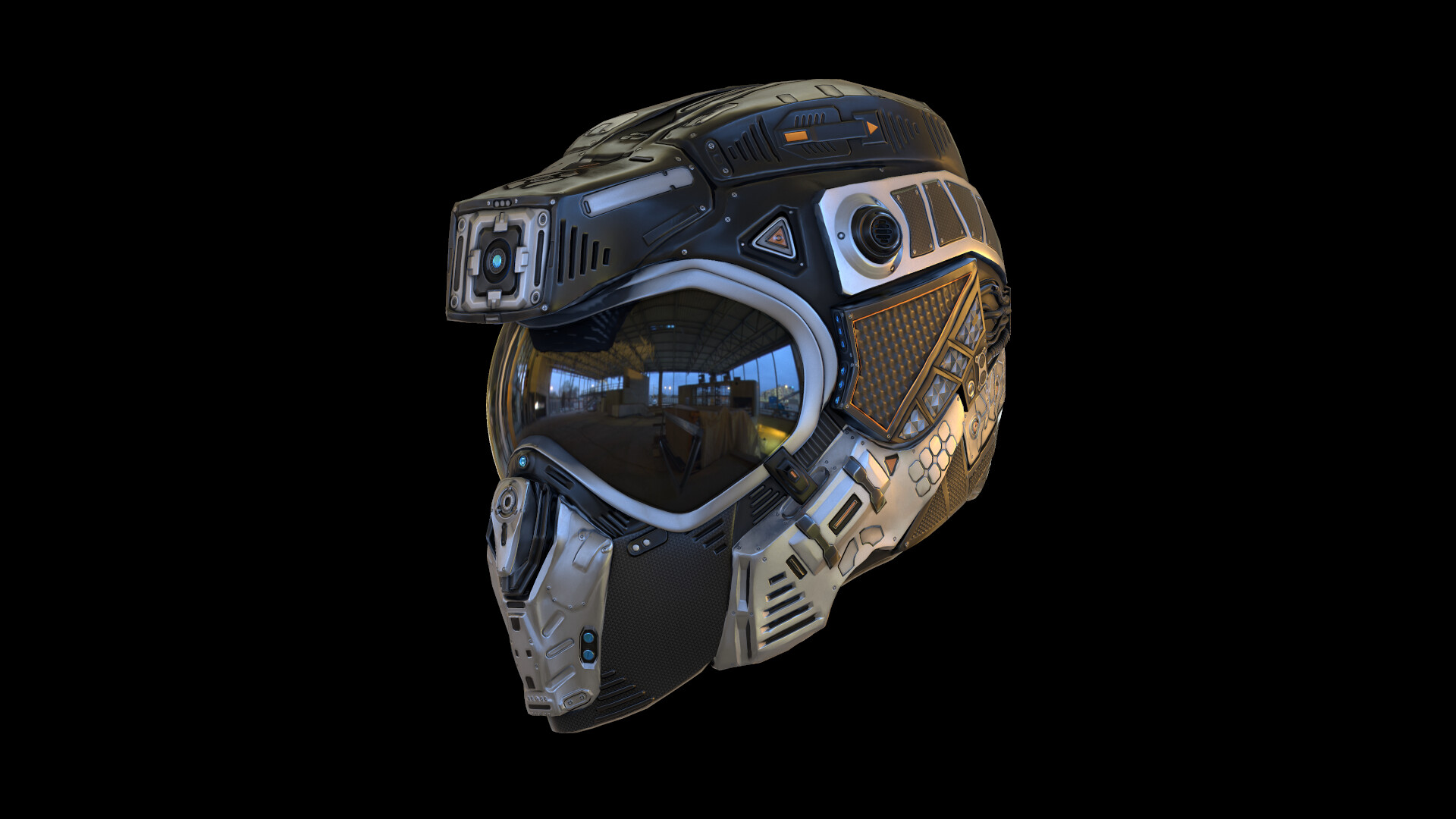 ArtStation - Helmet C19 7k Poly Unreal PKG VR / AR